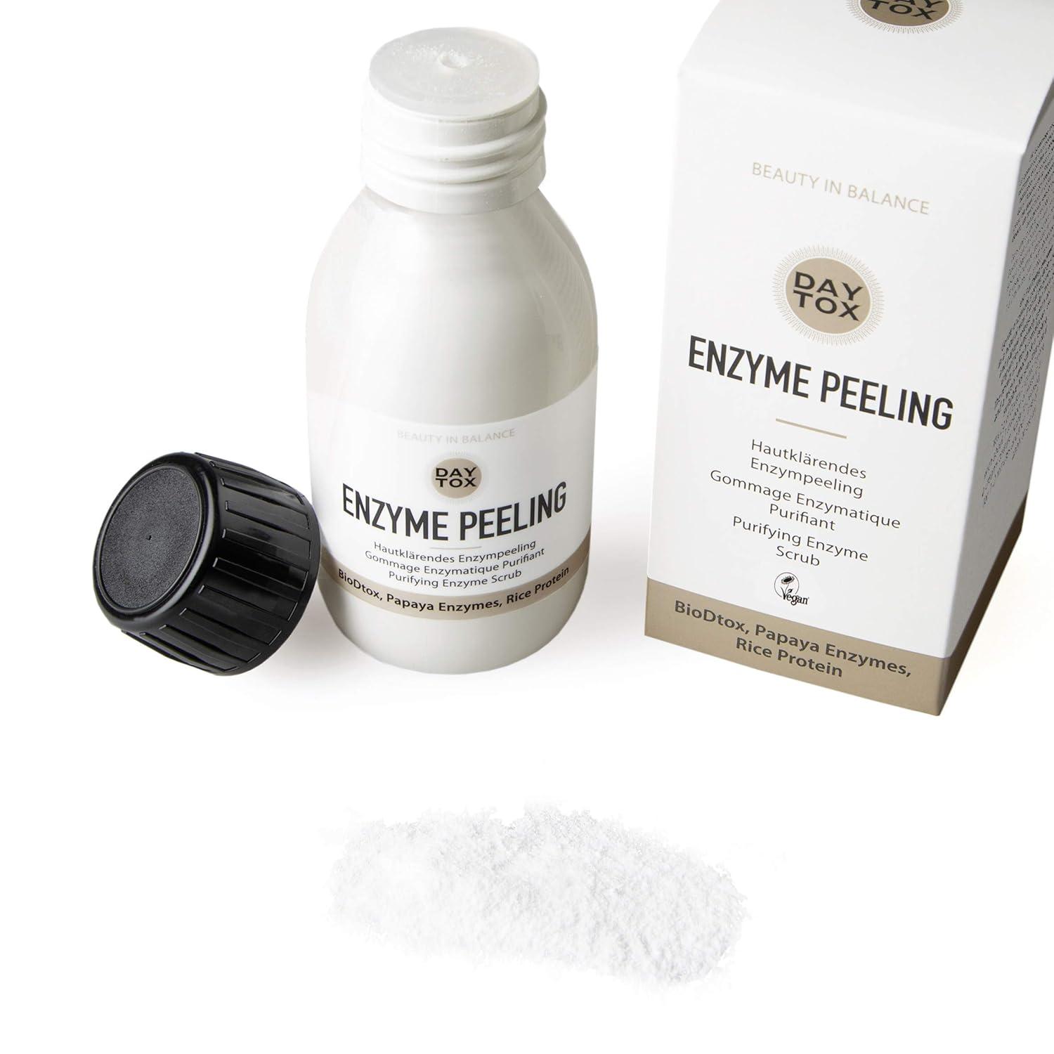 DAYTOX Enzyme Peeling Powder for Face - Vegan Silicone-Free Made in ...