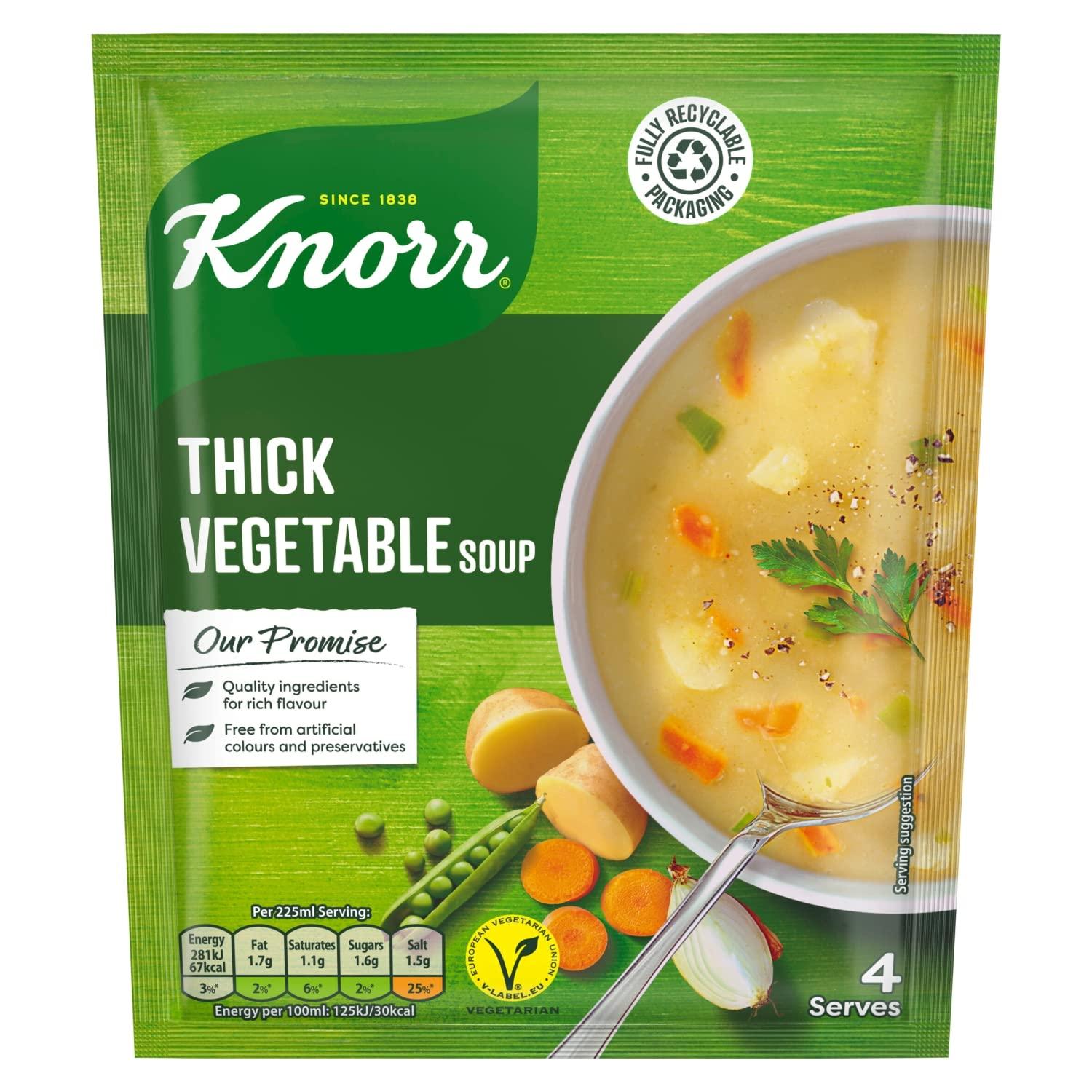 Knorr Soup Crofters Veg Vegetable 75g - 1 Pack | Delicious Instant Soup ...