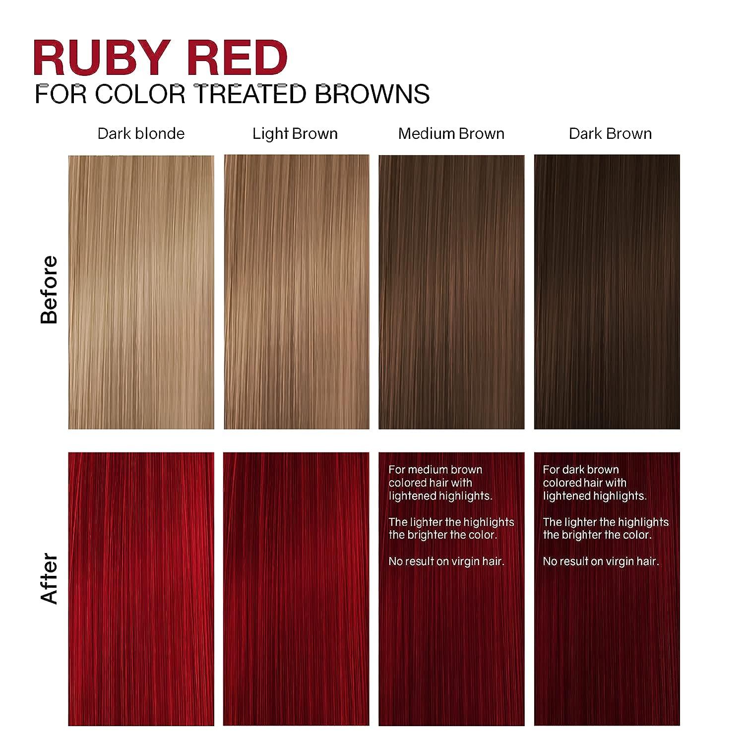 Gem Lites Ruby Red Colorditioner - Bondfix Rebuilder - Semi-Permanent ...