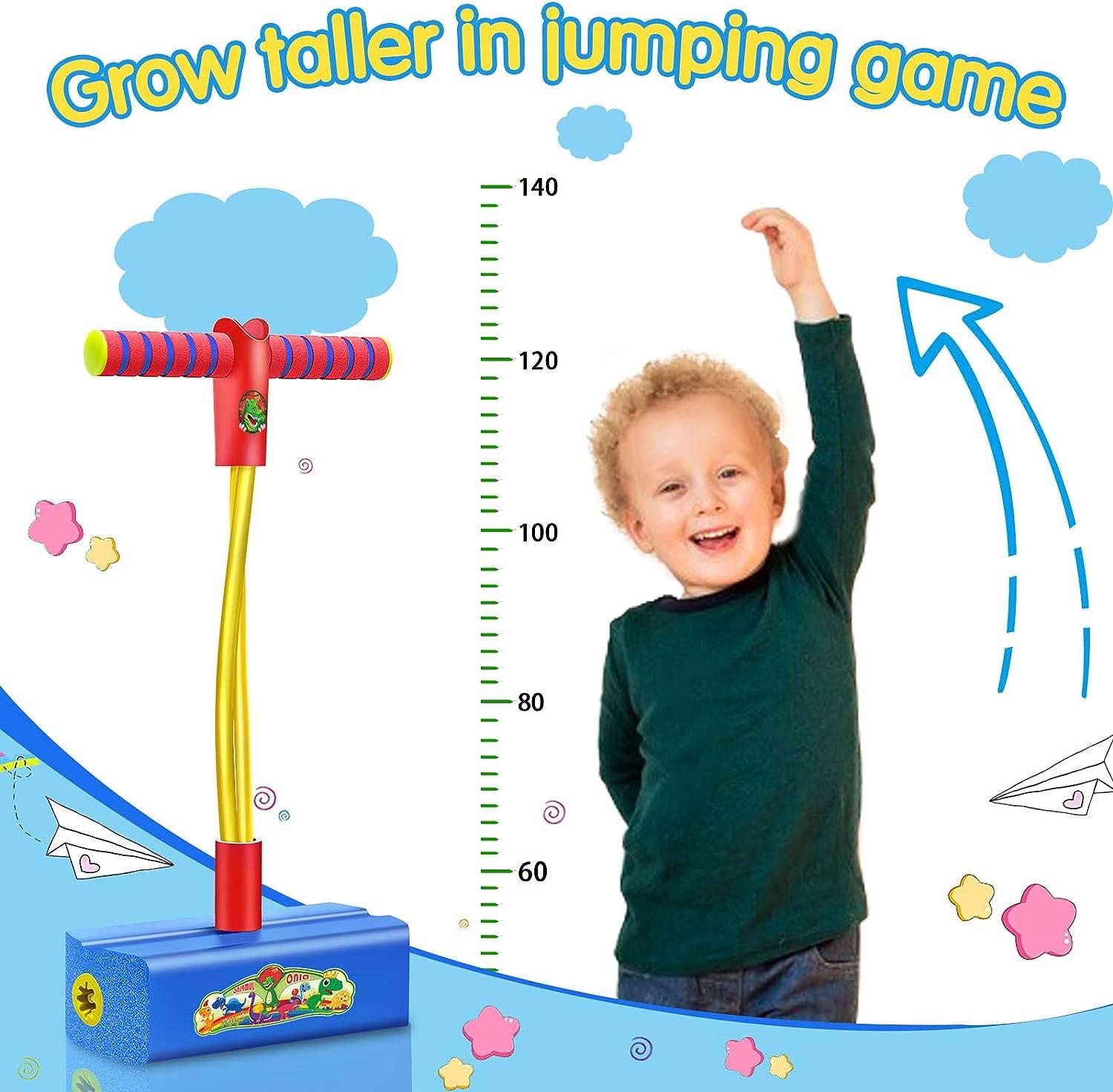 Foam Pogo Jumper & Bouncing Pogo Ball Stick - Fun and Safe Kids' Toy ...