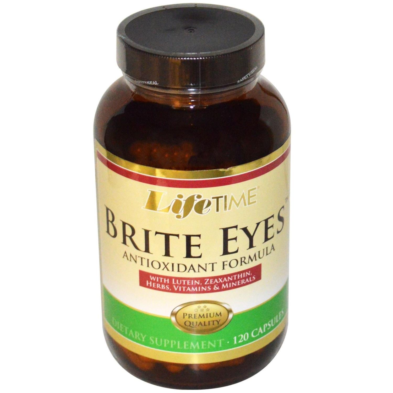 Buy Life Time Brite Eyes Antioxidant Formula - 120 Capsules | Support ...