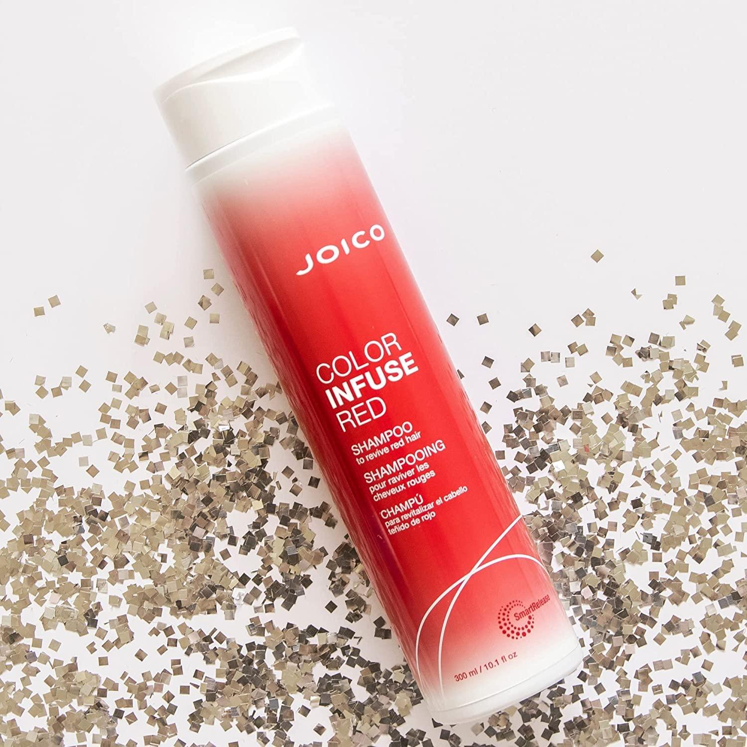 Joico Color Infuse Red Shampoo - Enhance Red Tones & Boost Vibrancy ...
