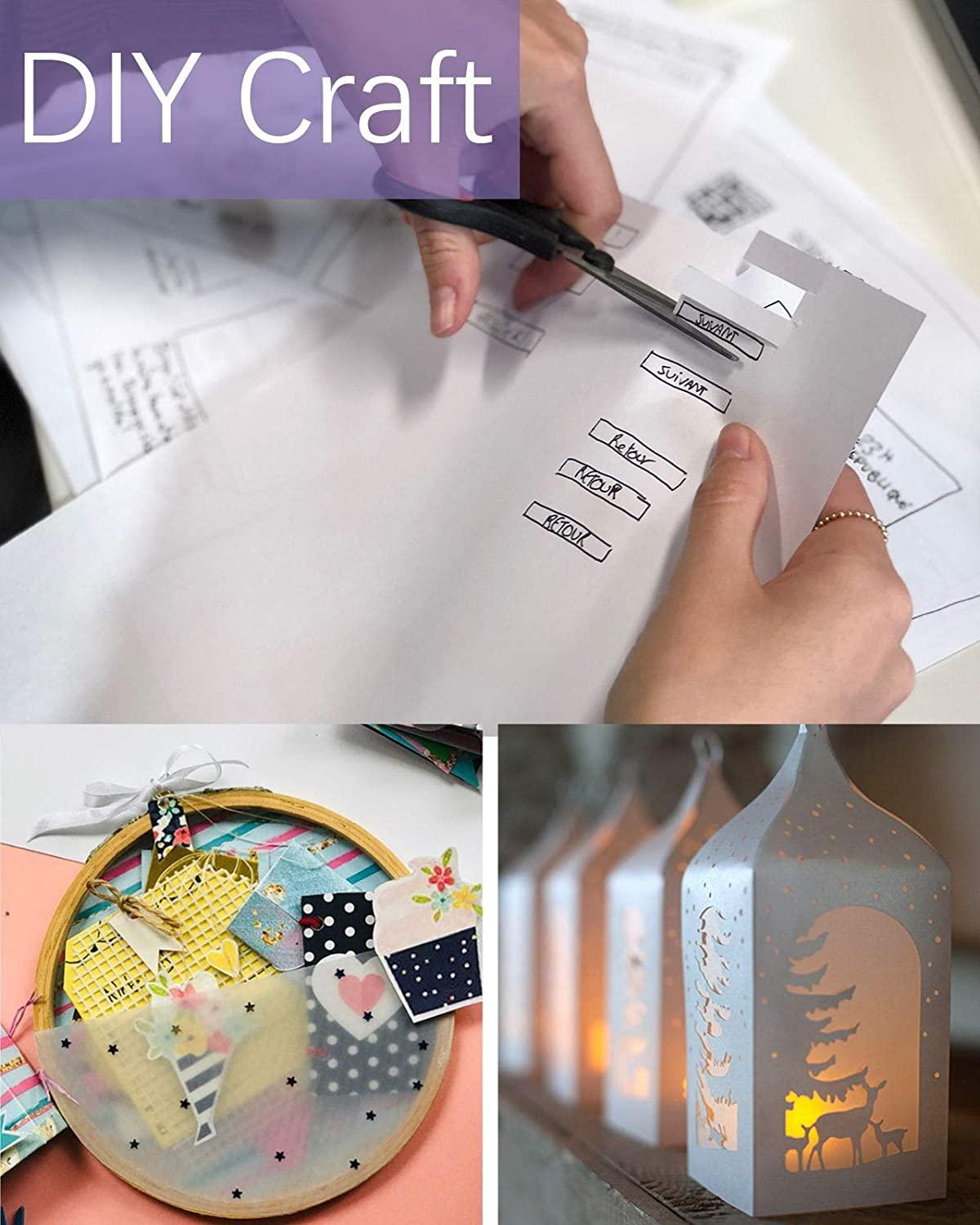 Translucent Vellum Paper 68LBS 8.5x11 - 100 Sheets for Cards ...