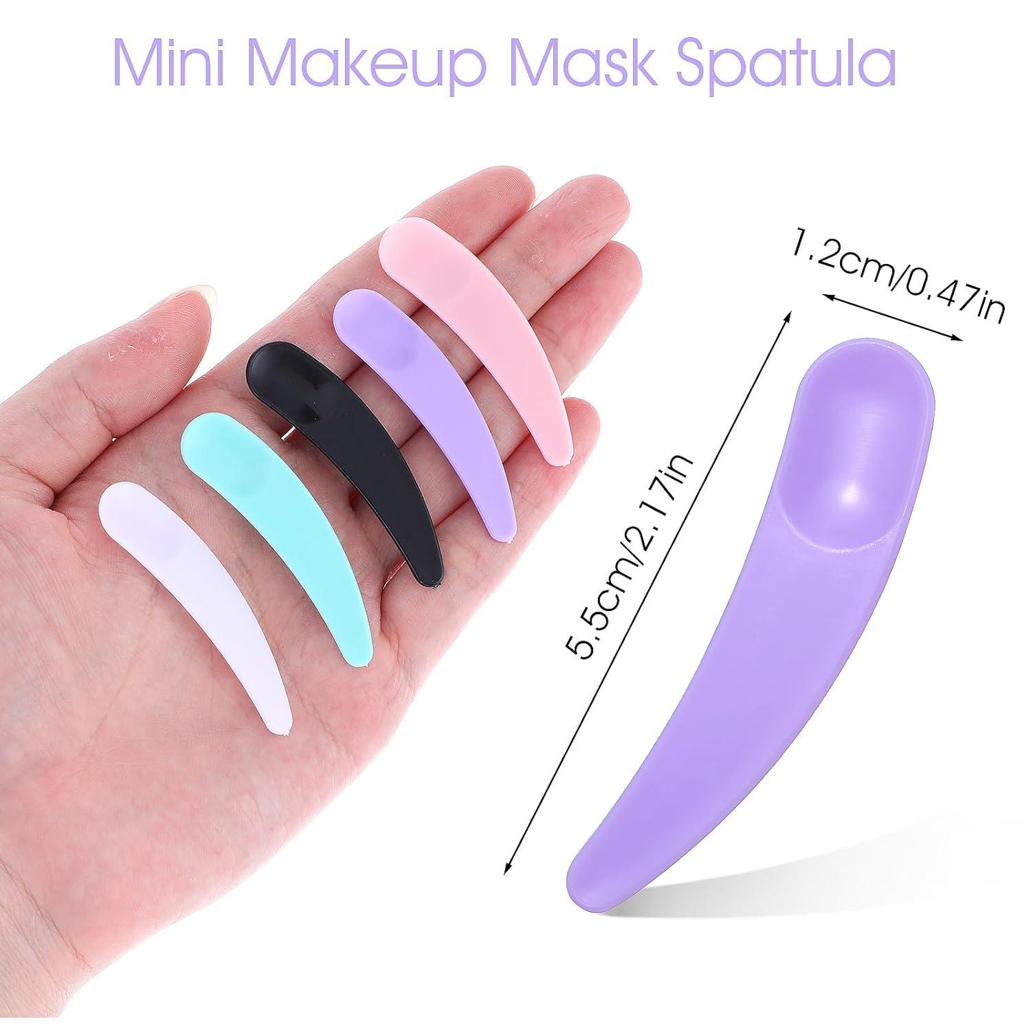 100Pcs Mini Spatula Set for Cosmetics | Disposable Makeup Mixing ...
