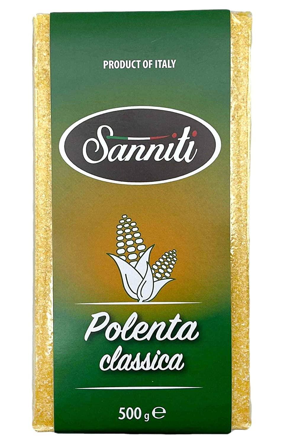 Sanniti Classic Polenta, 17.6 oz (Pack of 4)