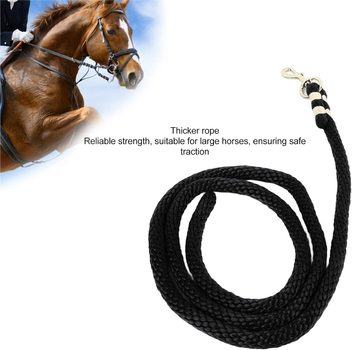 Horse Halter Pulling Rope Harness Bold Two Meter Rope with Large Horse ...