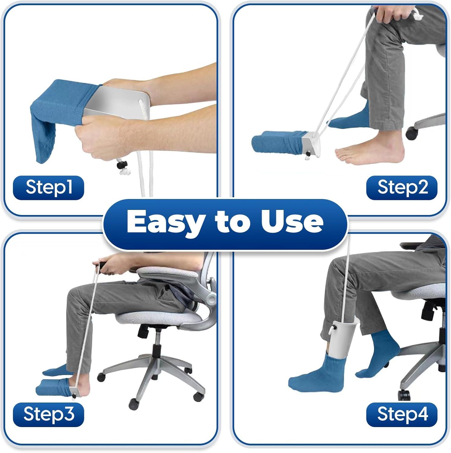 Milifox Dressing Aid for Compression Stockings | Ideal for Seniors ...
