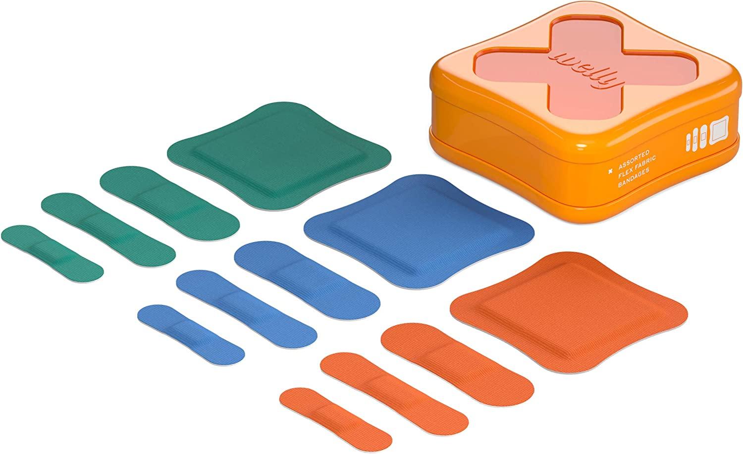 Welly Bandages - Fun & Colorful Adhesive Flexible Fabric | 48 Count ...