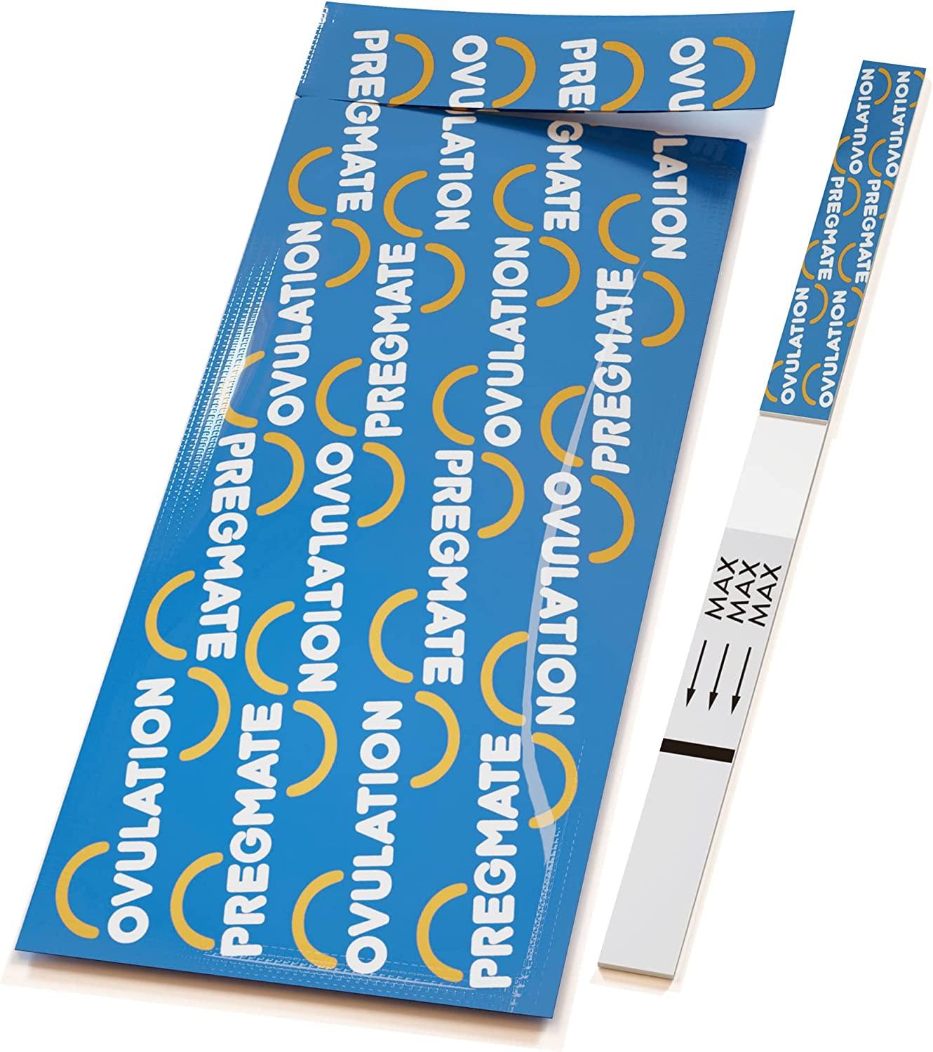 Pregmate Ovulation & Pregnancy Test Strips Kit - 30 Ovulation + 10 ...