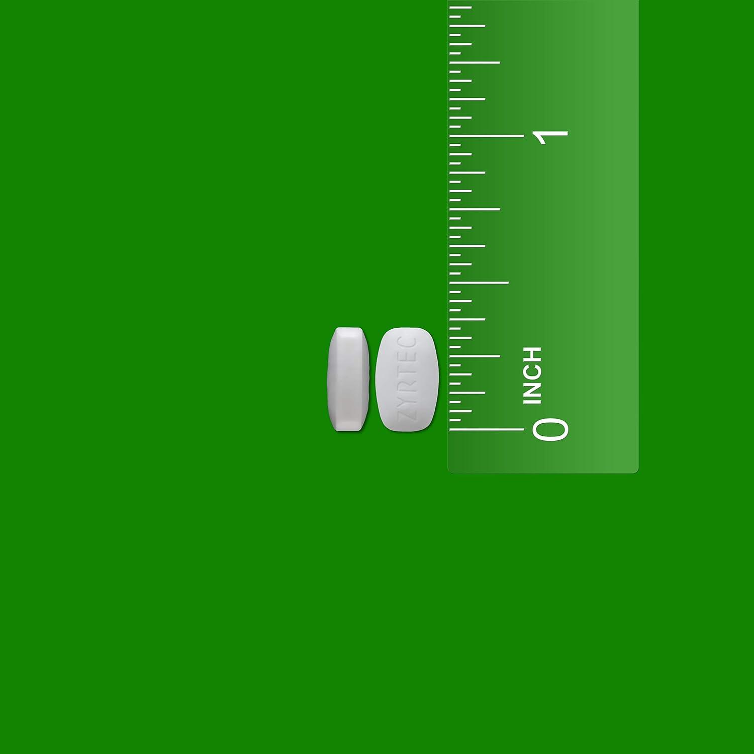 Zyrtec 10mg Allergy Relief Tablets - 24 Hour Relief - Travel Size 3ct