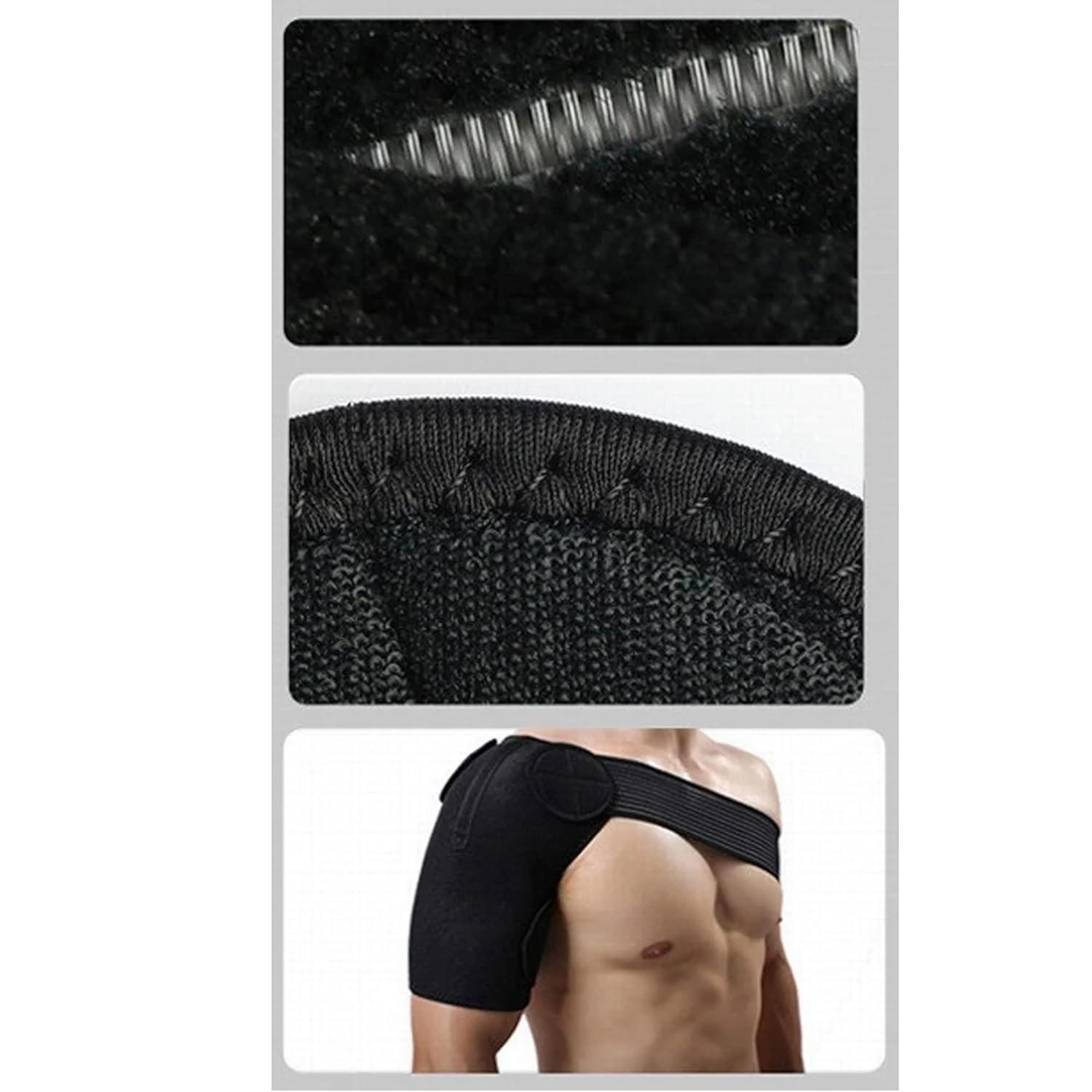 PLASTIFIC Neoprene Shoulder Support Strap for Arthritis, Gym, Sports ...
