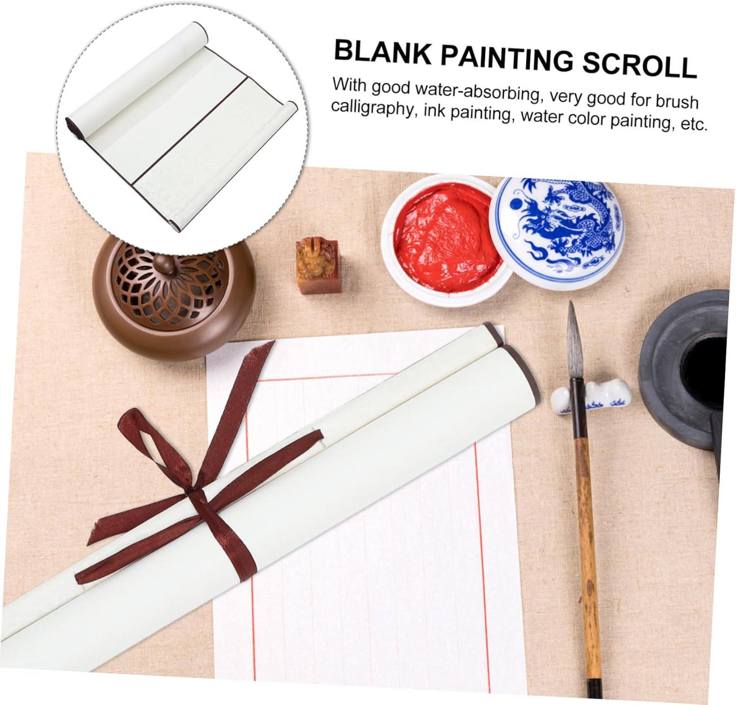 TEHAUX picture scroll Rice Paper Multi-function Rice Paper Scroll ...