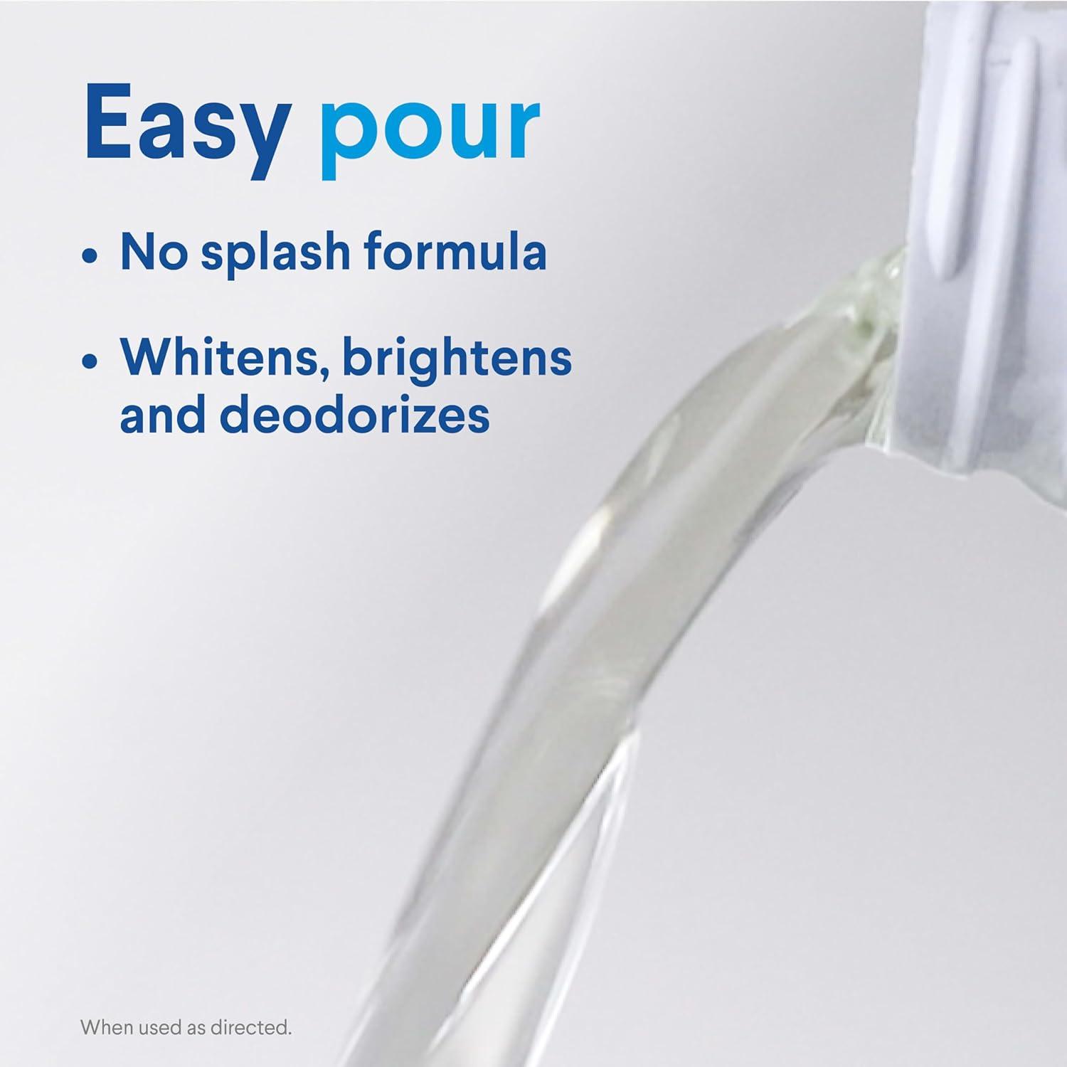 Clorox Splash-Less Bleach 117 Fl Oz - Disinfecting Bleach for Effective ...