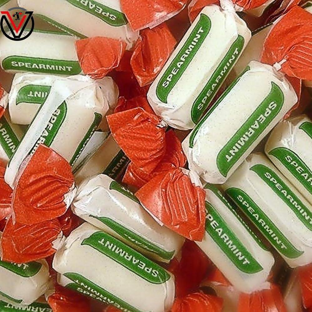 SUGAR FREE Spearmint Chews Bag - Spearmint Flavour Chew Sweets Made ...