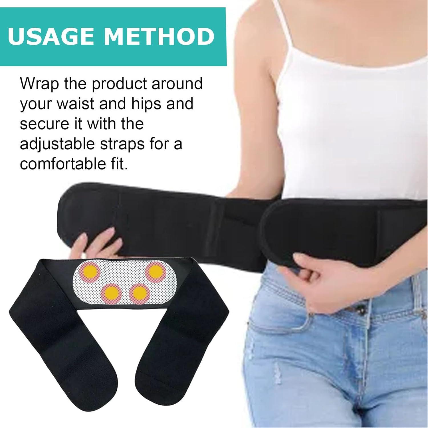 Back Support Belt - Instant Acupressure Relief | Unisex Back Brace for ...