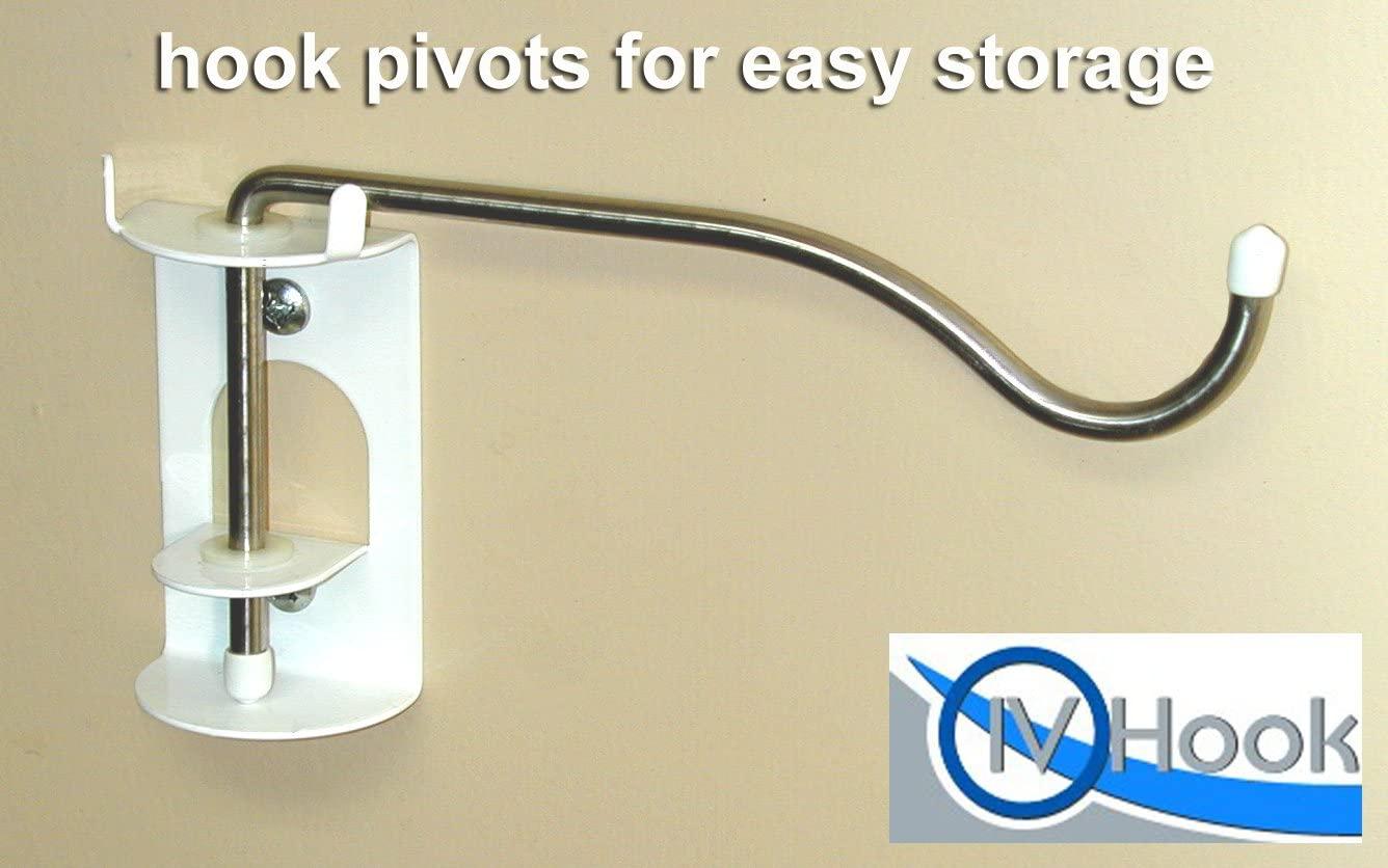 Pivoting Wall Mount IV Hook for Easy Installation | Buy Now with ...