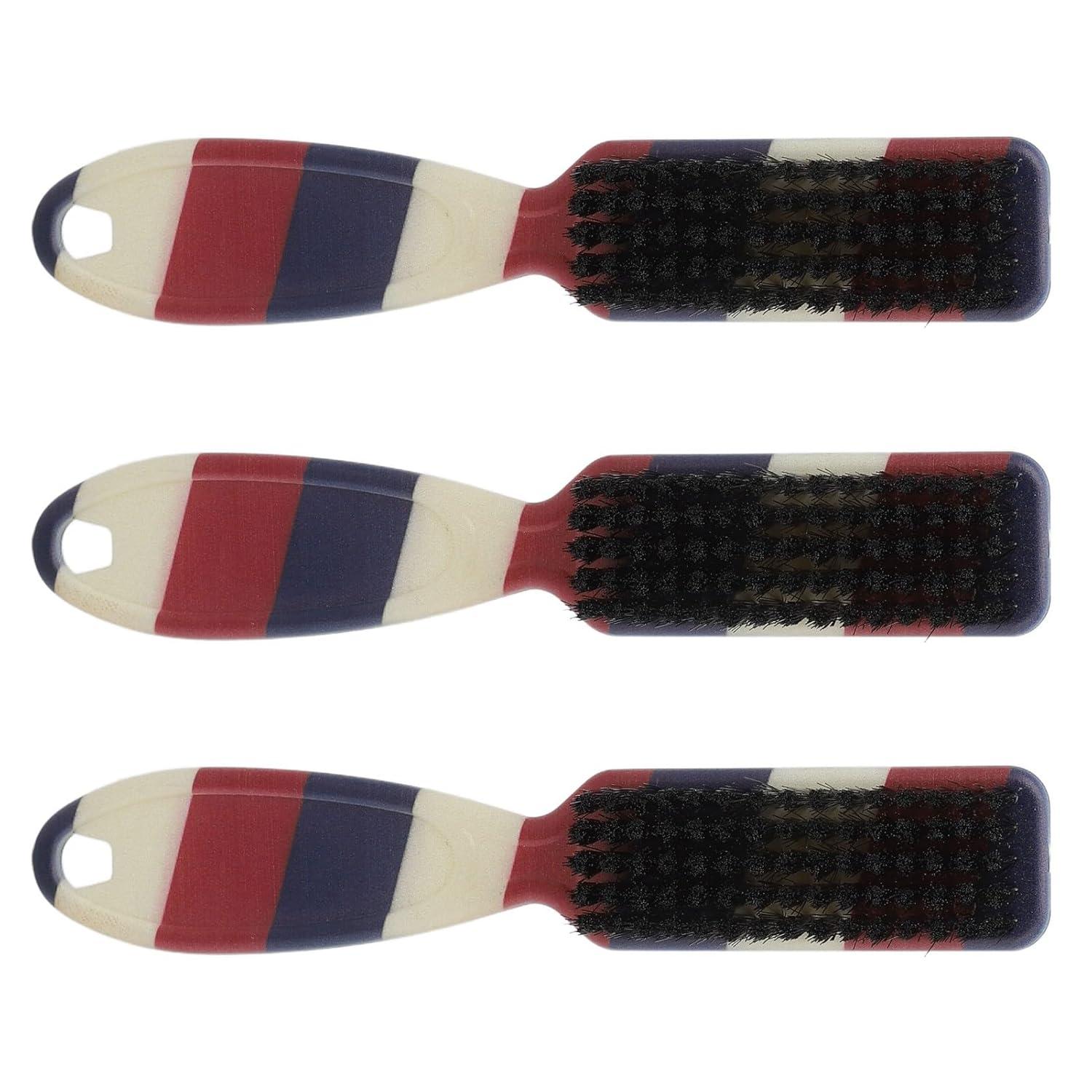 Beard Fade Brush 3 Pack | Soft Barber Fade Brushes for Salon Styling ...