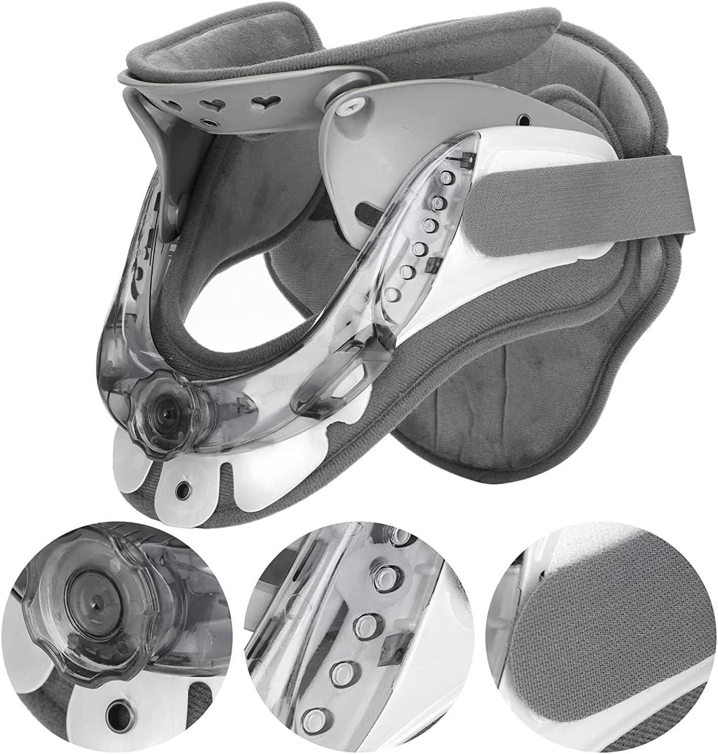 Nakeah Neck Traction Device | Adjustable Inflatable Cervical Collar for ...