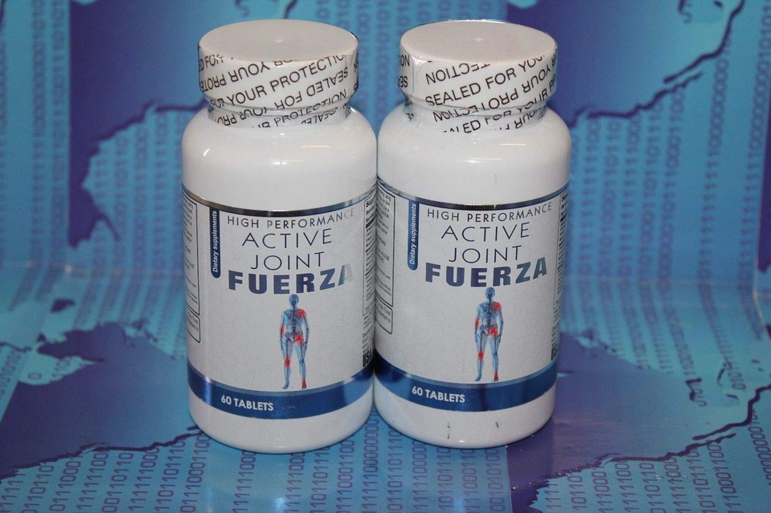 ACTIVE JOINT FUERZA High Performance Glucosamine/Chondroitin 60 Tablets ...