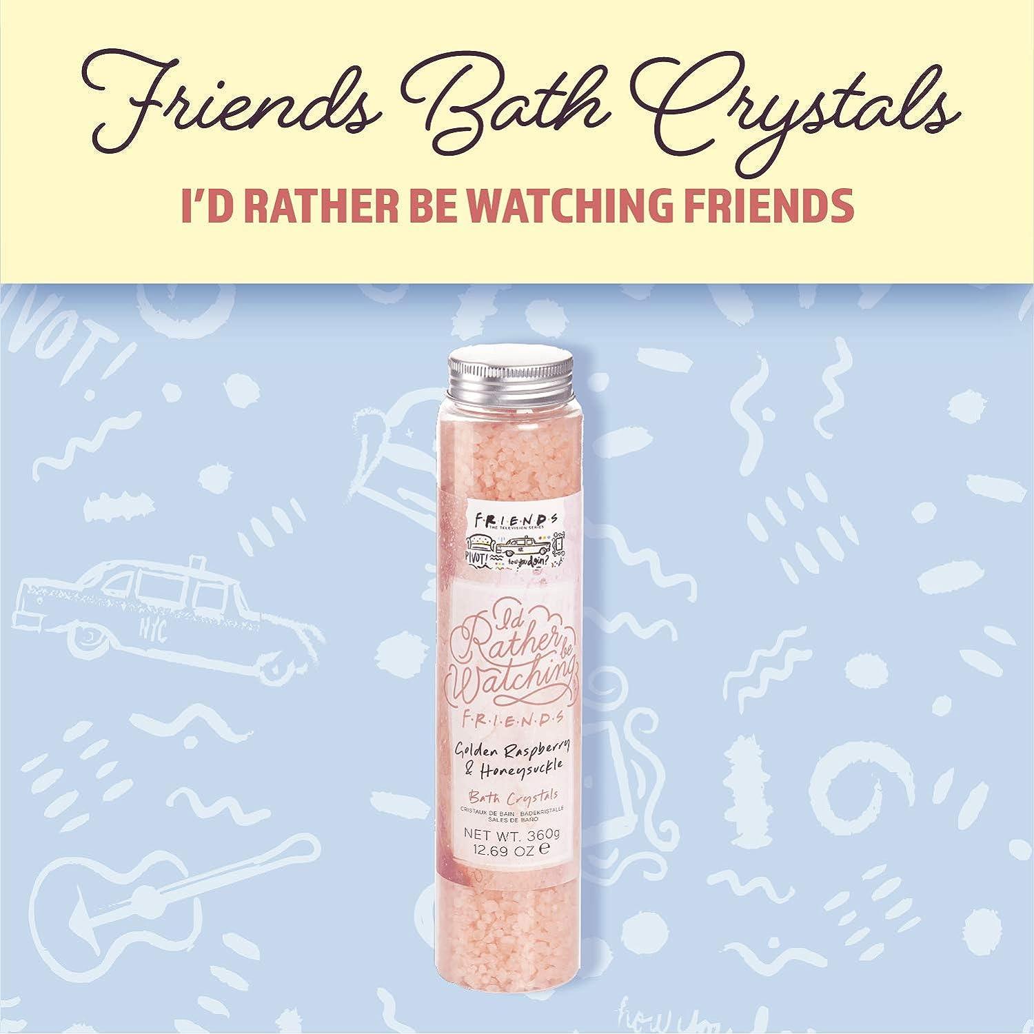 Friends TV Show Bath Crystals 360g - Golden Raspberry & Honeysuckle ...