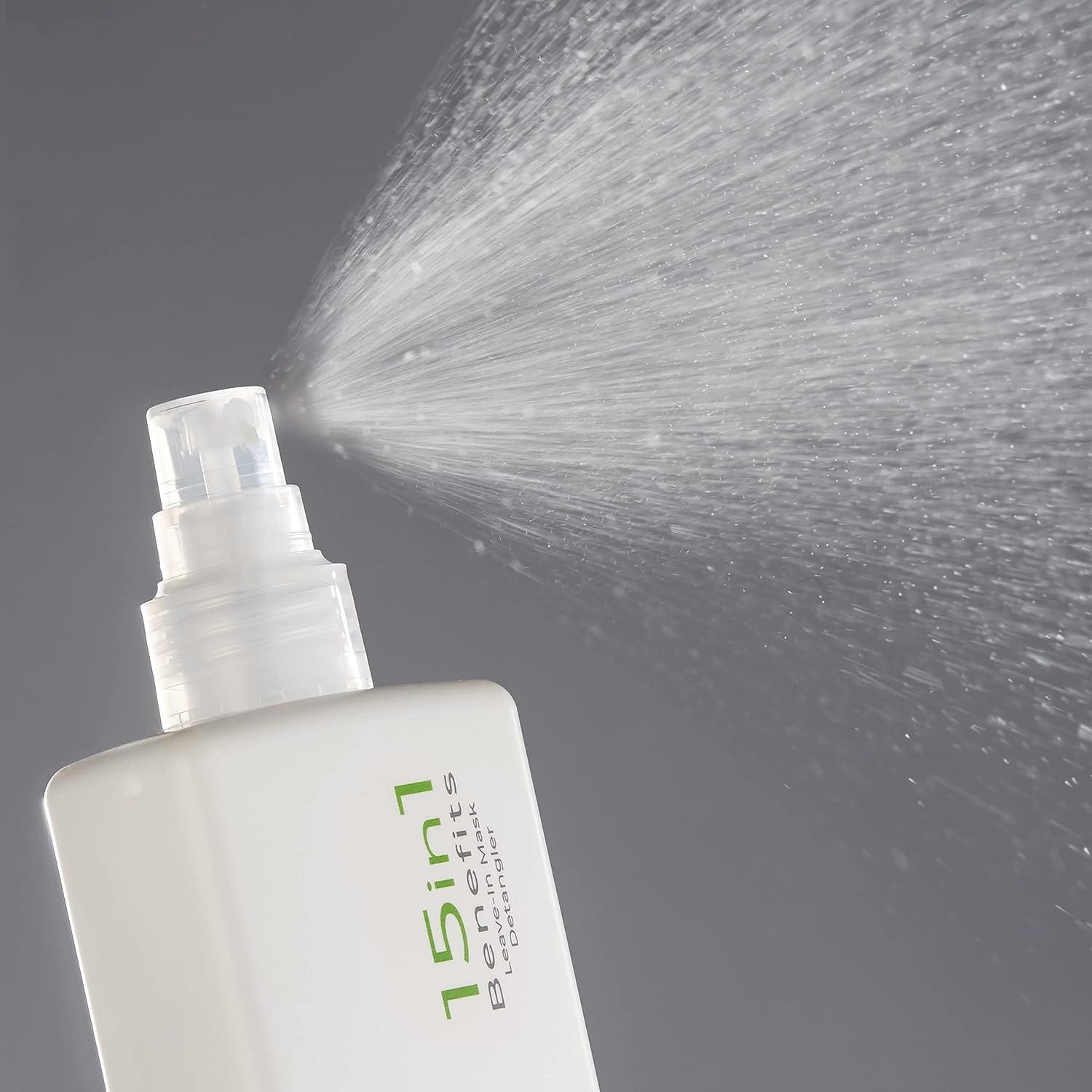 Sustainable Glam 15-in-1 Leave-In Hair Mask Spray with Argan, Coconut ...