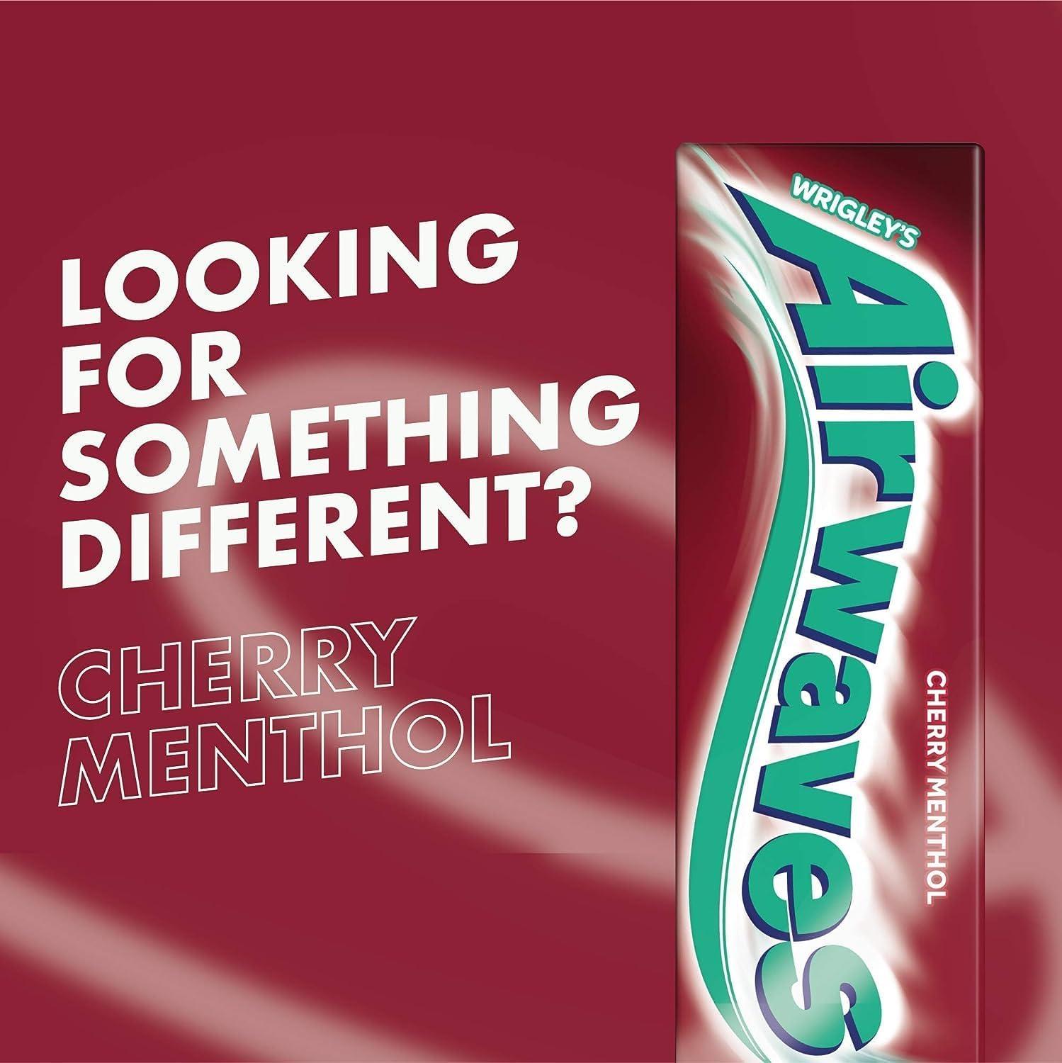Wrigley's Airwaves Cherry Menthol Chewing Gum (5 Packets) | Buy Now with Express International ...