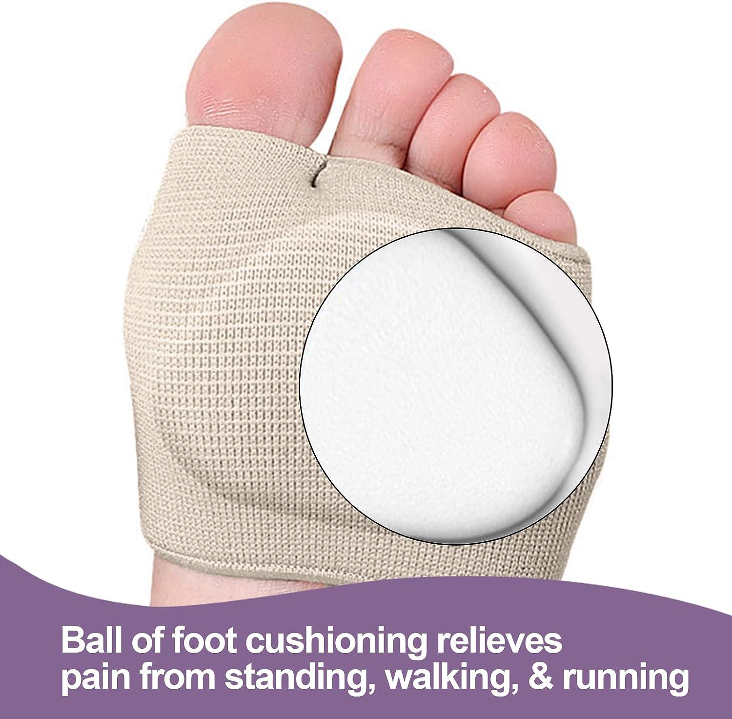 Metatarsal Pads - 2 Pairs for All Day Pain Relief, Comfort Metatarsal ...