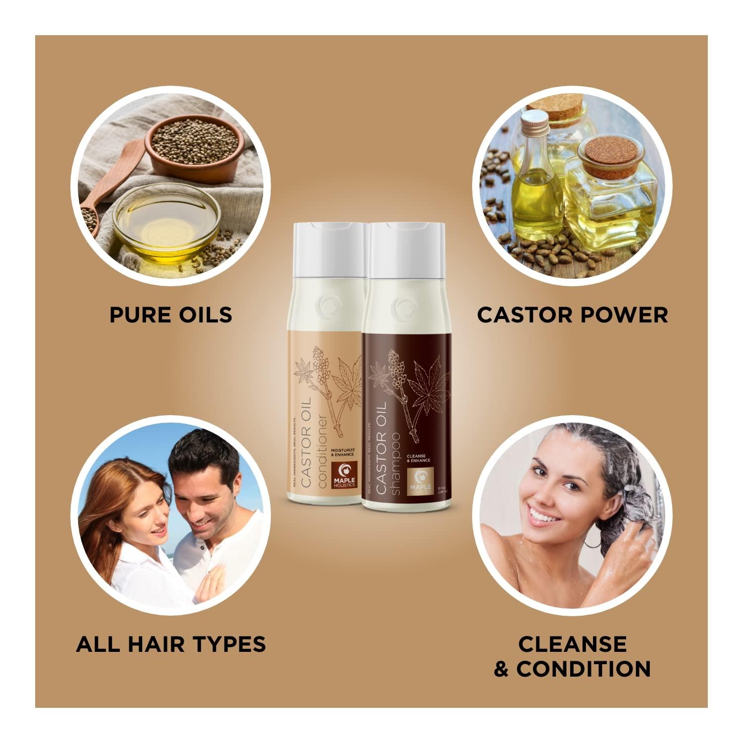 Jamaican Black Castor Oil Shampoo & Conditioner Set for Scalp Care ...
