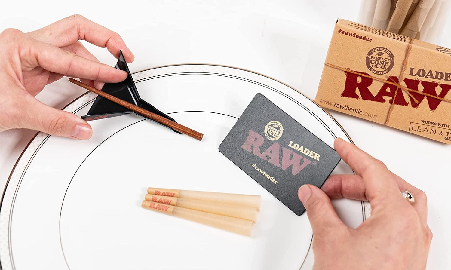 RAW Cone Loader - Easy Fill Tool for 1 Size & Lean Pre Rolled Cones ...
