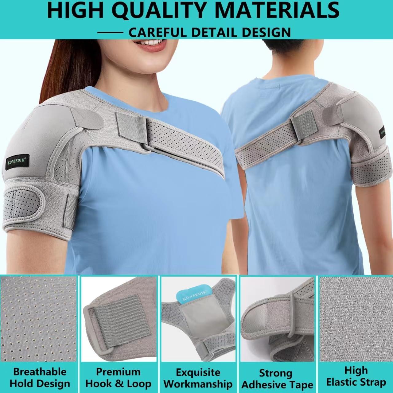 Shoulder Brace for Torn Rotator Cuff Recovery | Adjustable AC Joint ...