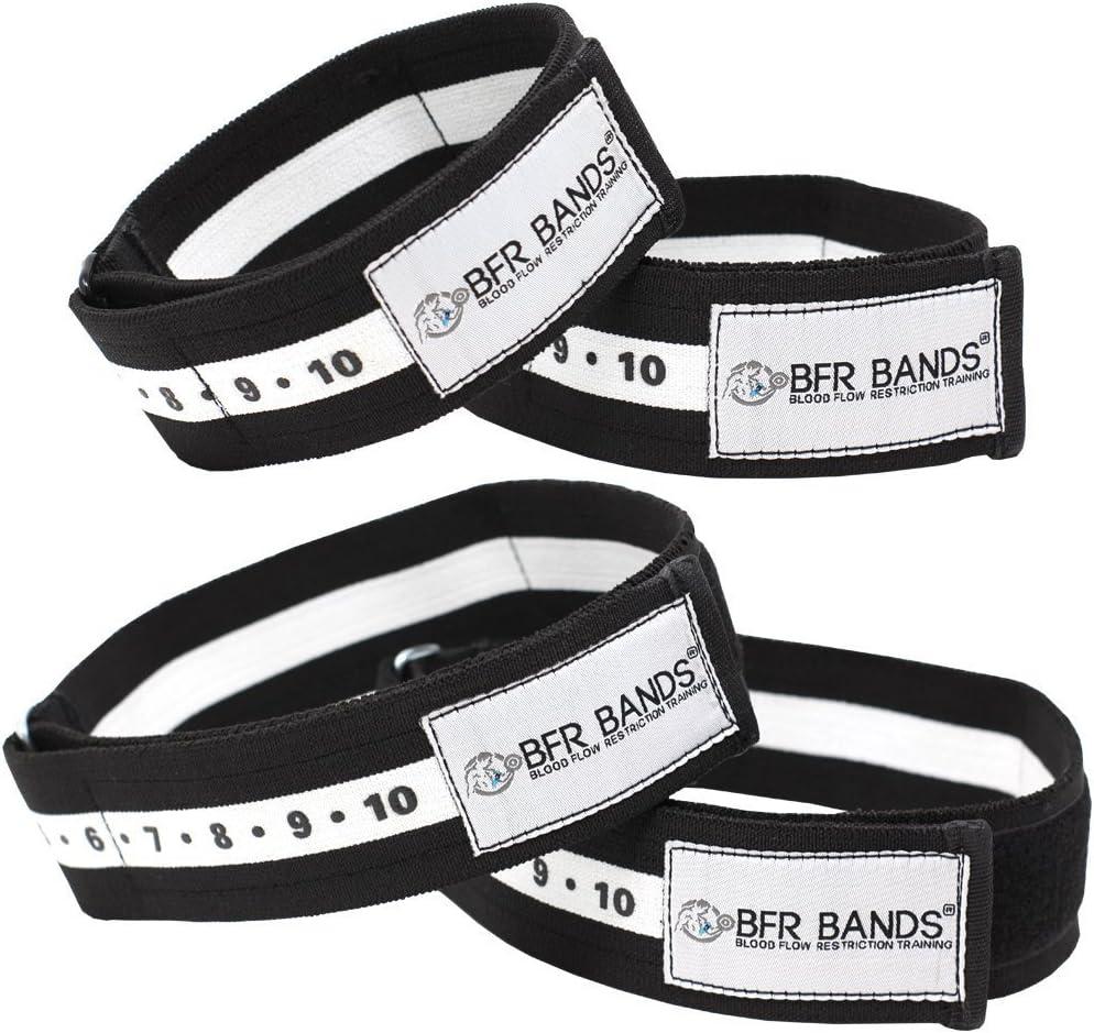 BFR Bands Slider Series Bundle - 1.5 Arm and 2 Leg Bands for Lean ...