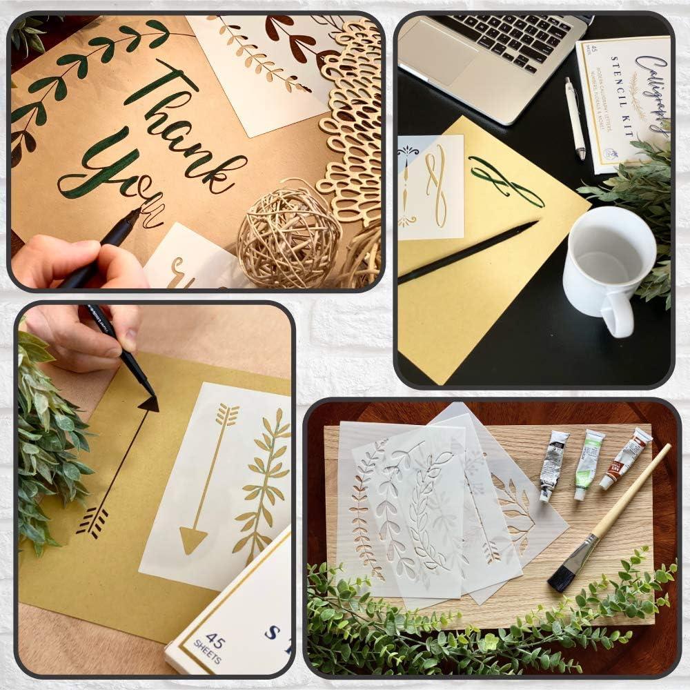 calligraphy stencils