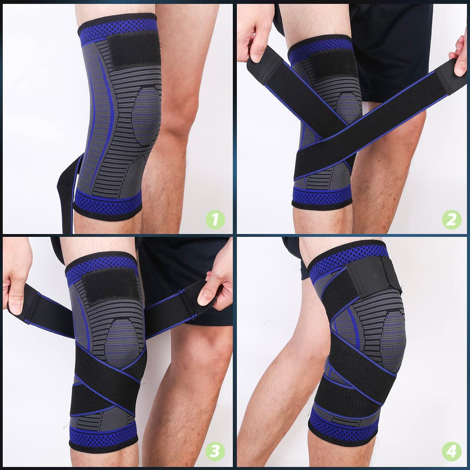 Ruilala Knee Support - Compression Band for Men & Women - Ideal for ...