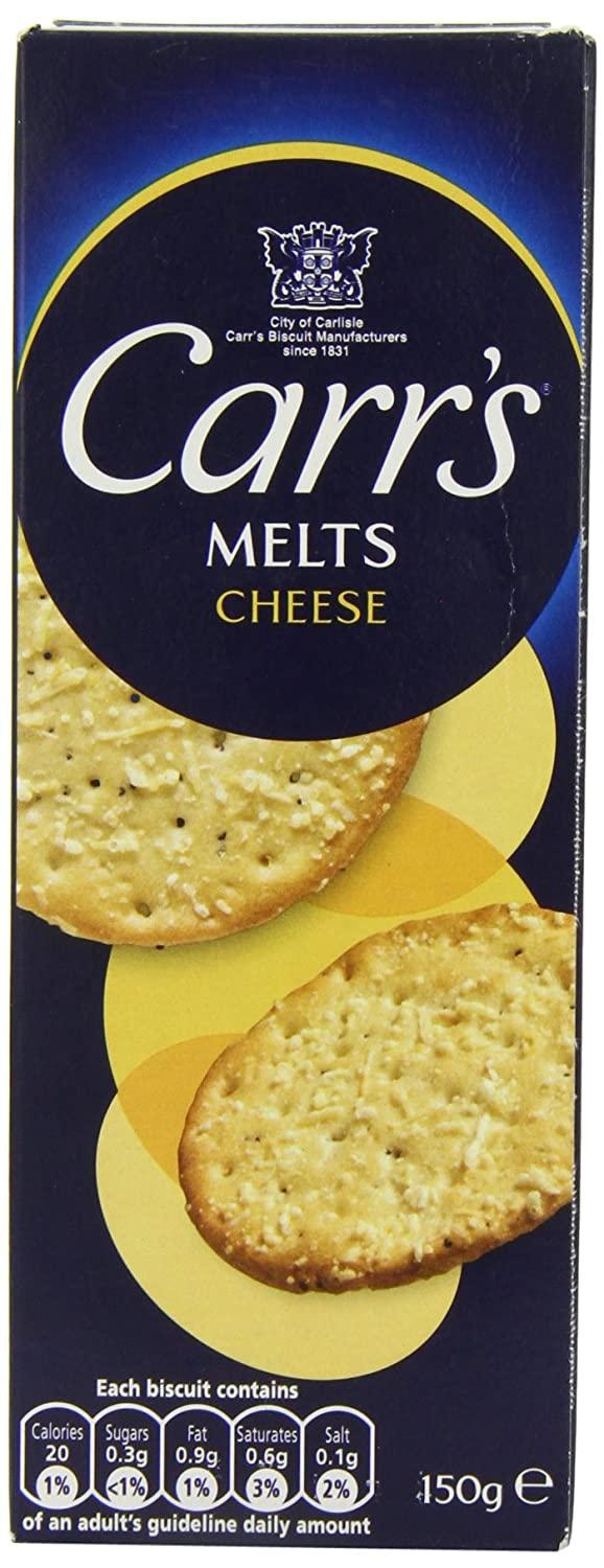 Carr's Cheese Melts 150g - Crispy and Cheesy Snack | Buy Online | Buy ...