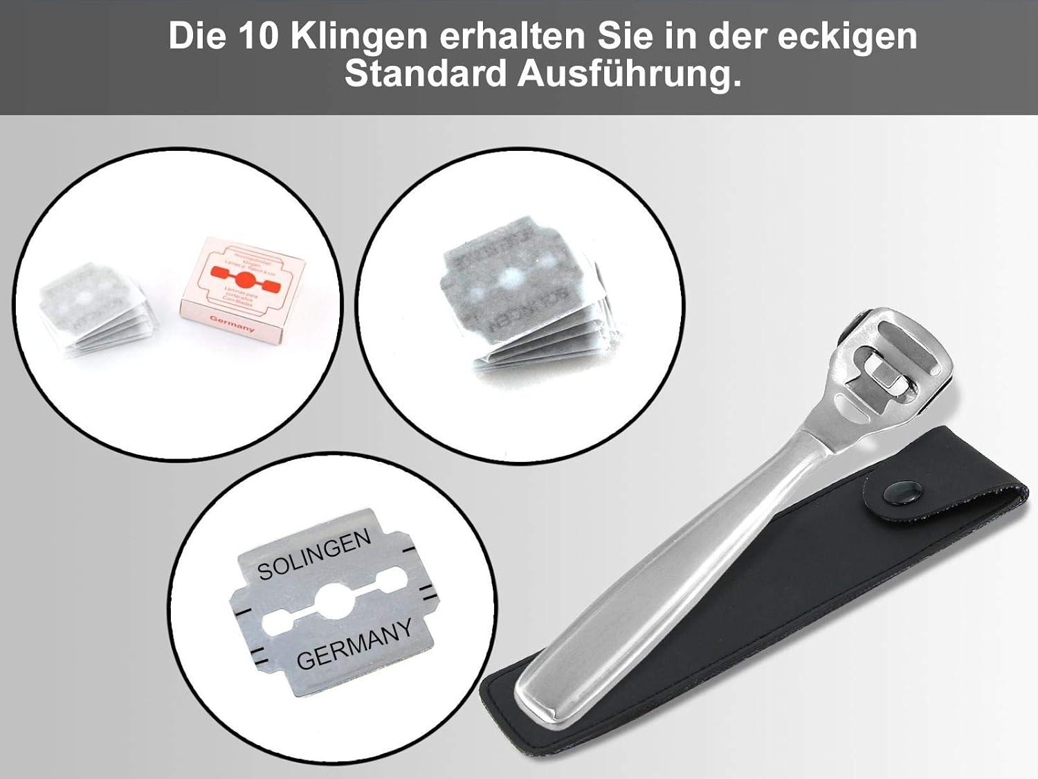 Replacement Callus Planer Blades - 10 Pack from Solingen | Premium ...