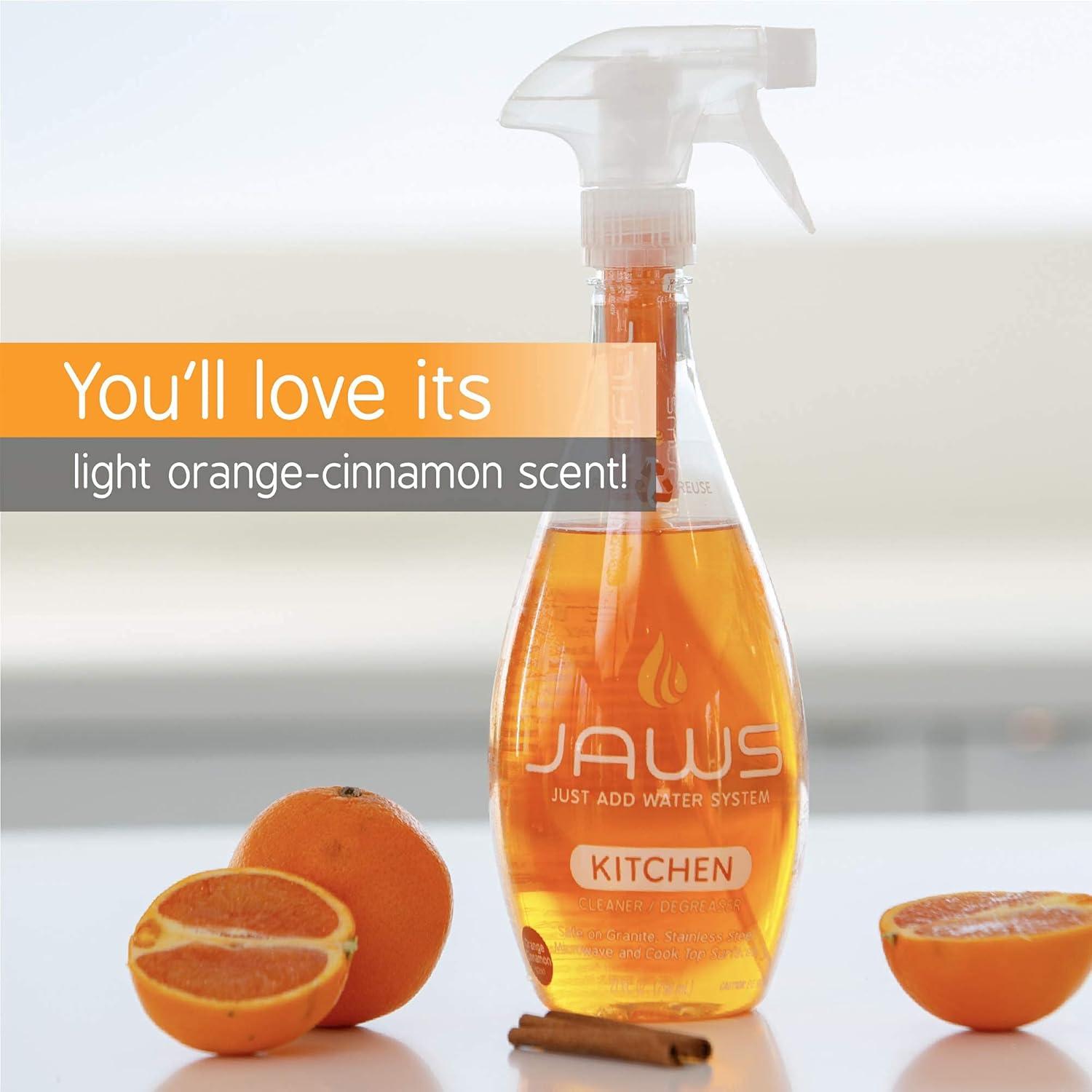 JAWS Kitchen Cleaner Refill Pods - Eco-Friendly 24-Pack | Refillable ...