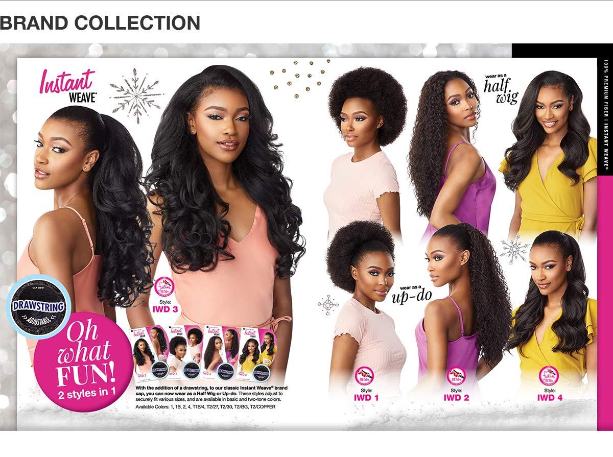 Sensationnel Instant Weave Half Wig - IWD 003 Jet Black | Buy Now with ...
