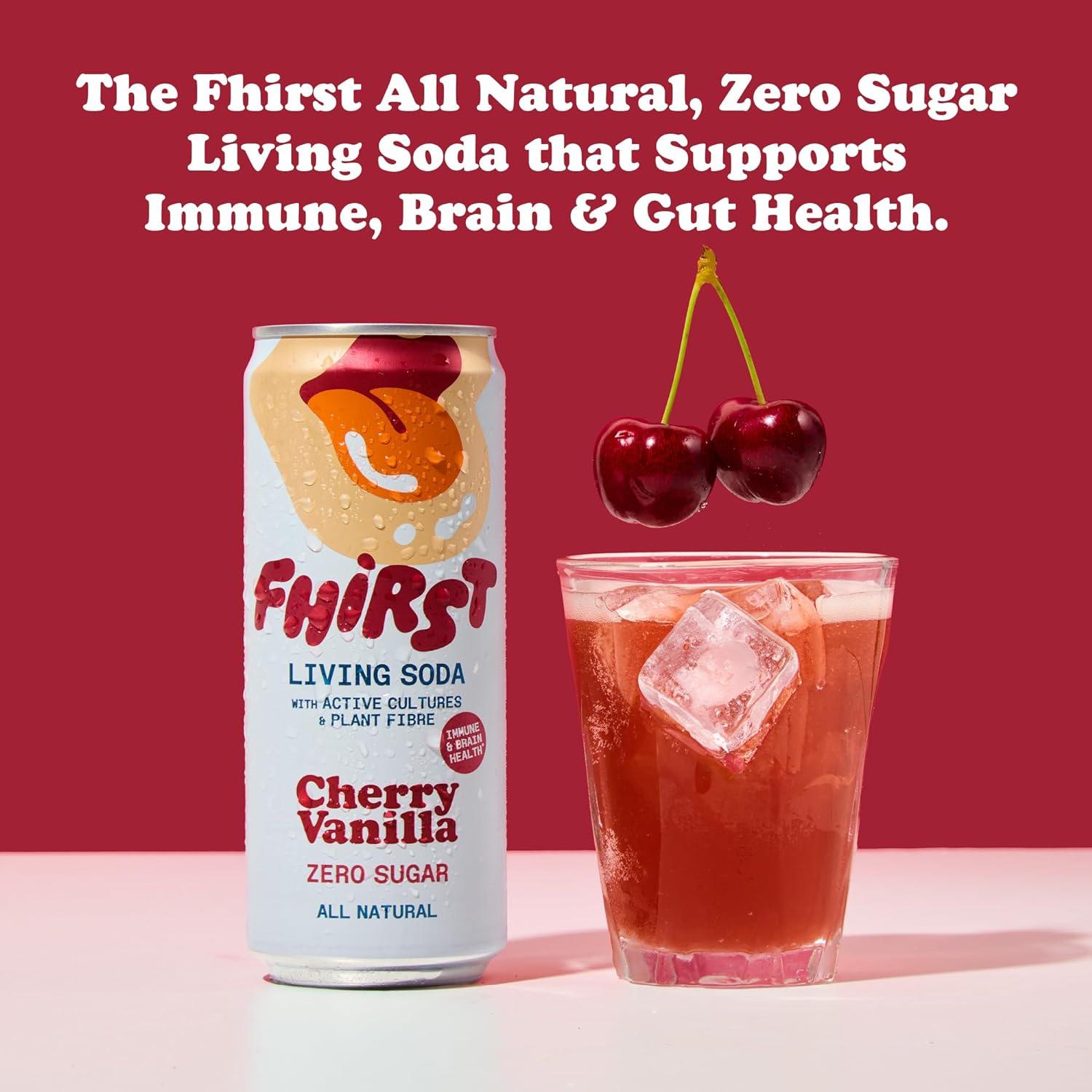 FHIRST Living Soda Taster Pack | Probiotic/Prebiotic Soda for Gut ...