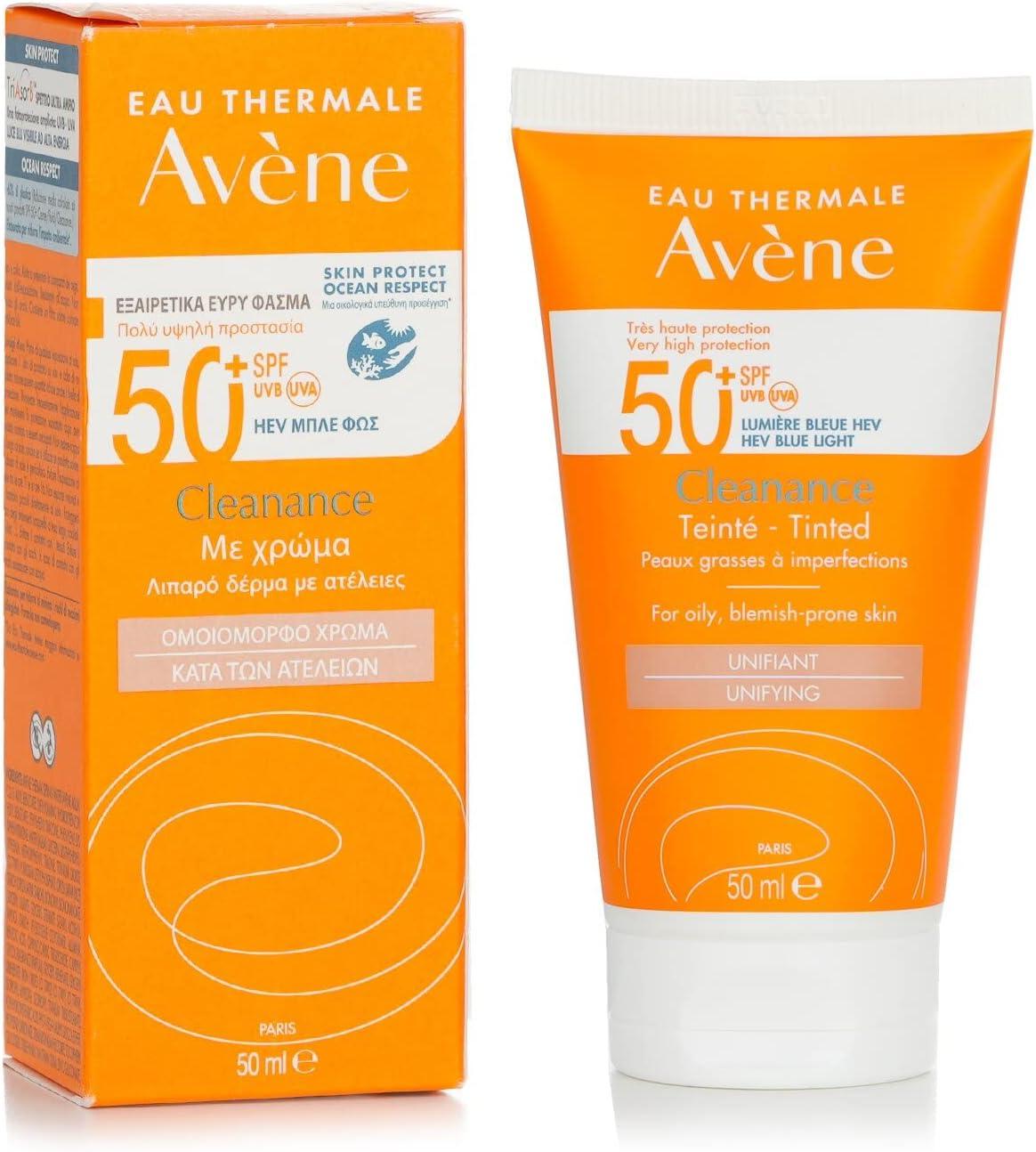 Avene Cleanance Solar SPF 50+ 50ml - Best Sunscreen for Oily Skin ...