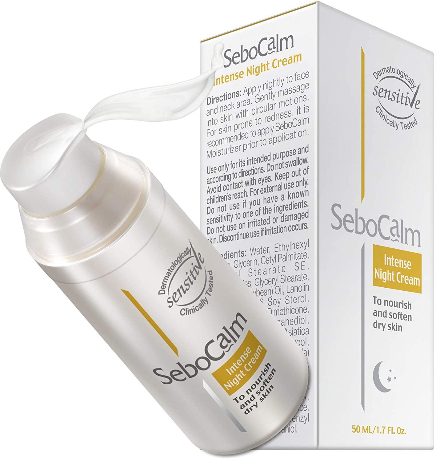 SeboCalm Nighttime Anti Aging Night Cream | Hydrating Firming ...