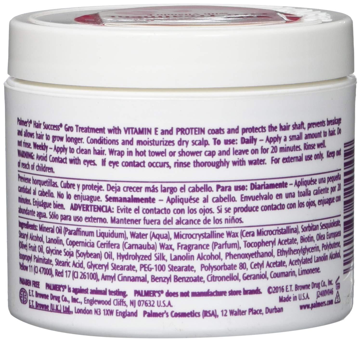 Palmers Hair Success Gro Treatment 3.5oz - Nourishing Hair Growth ...