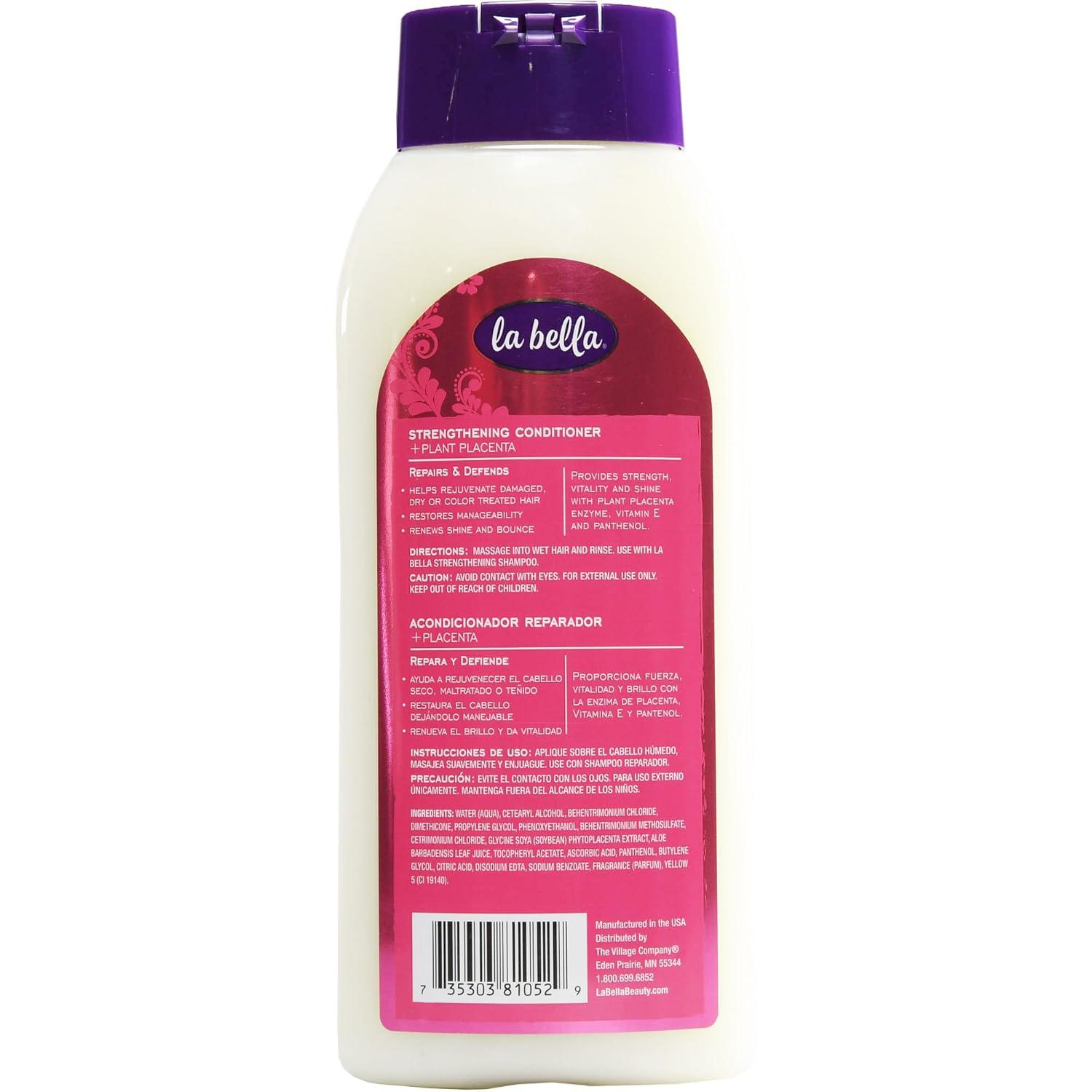 La Bella Placenta Rejuvenating Conditioner 25.4 oz - Best Hydrating ...