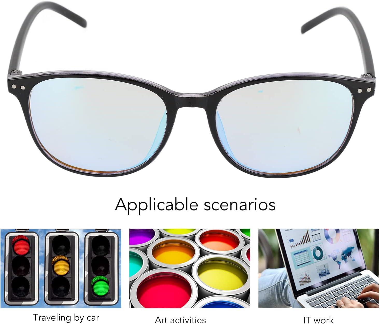 Color Blind Glasses for Men & Women - Red-Green Color Blindness ...