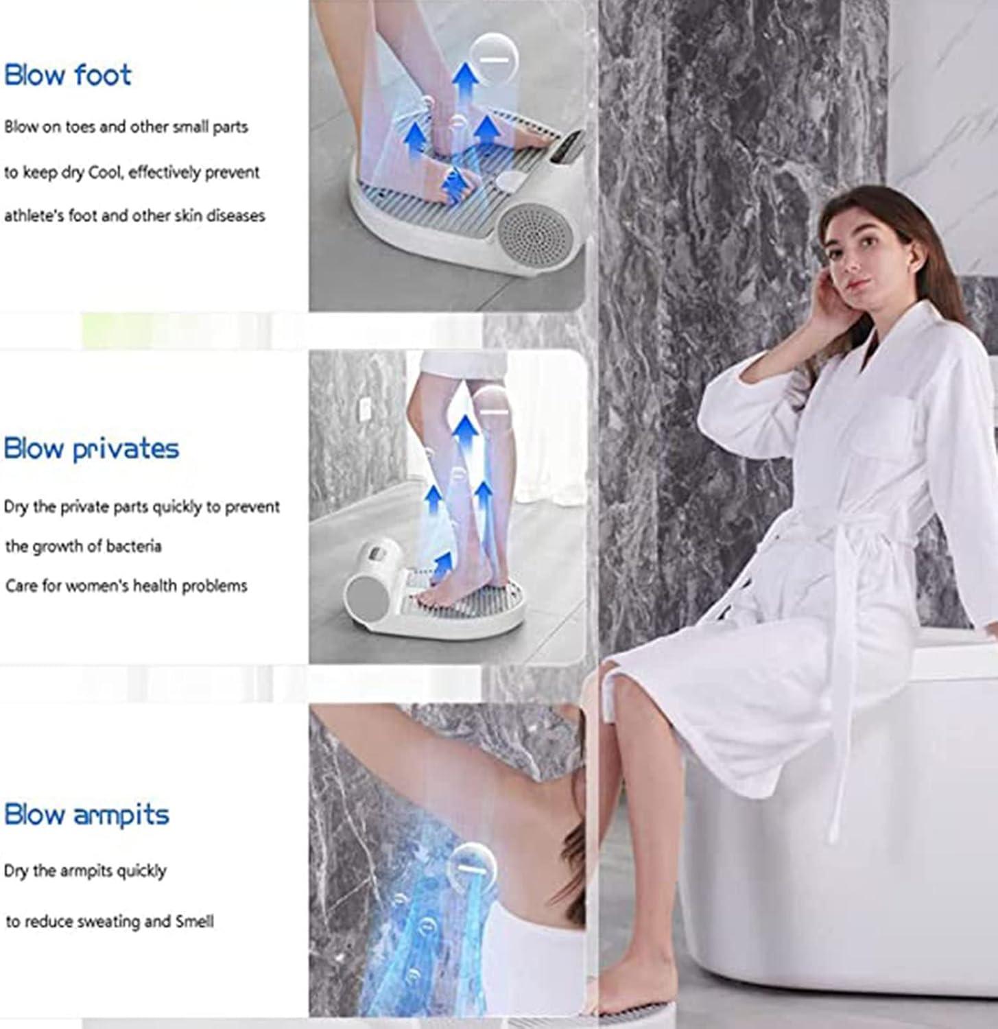 Full Body Dryer for Shower Natural Warm Air & Cool Wind with Gravity ...