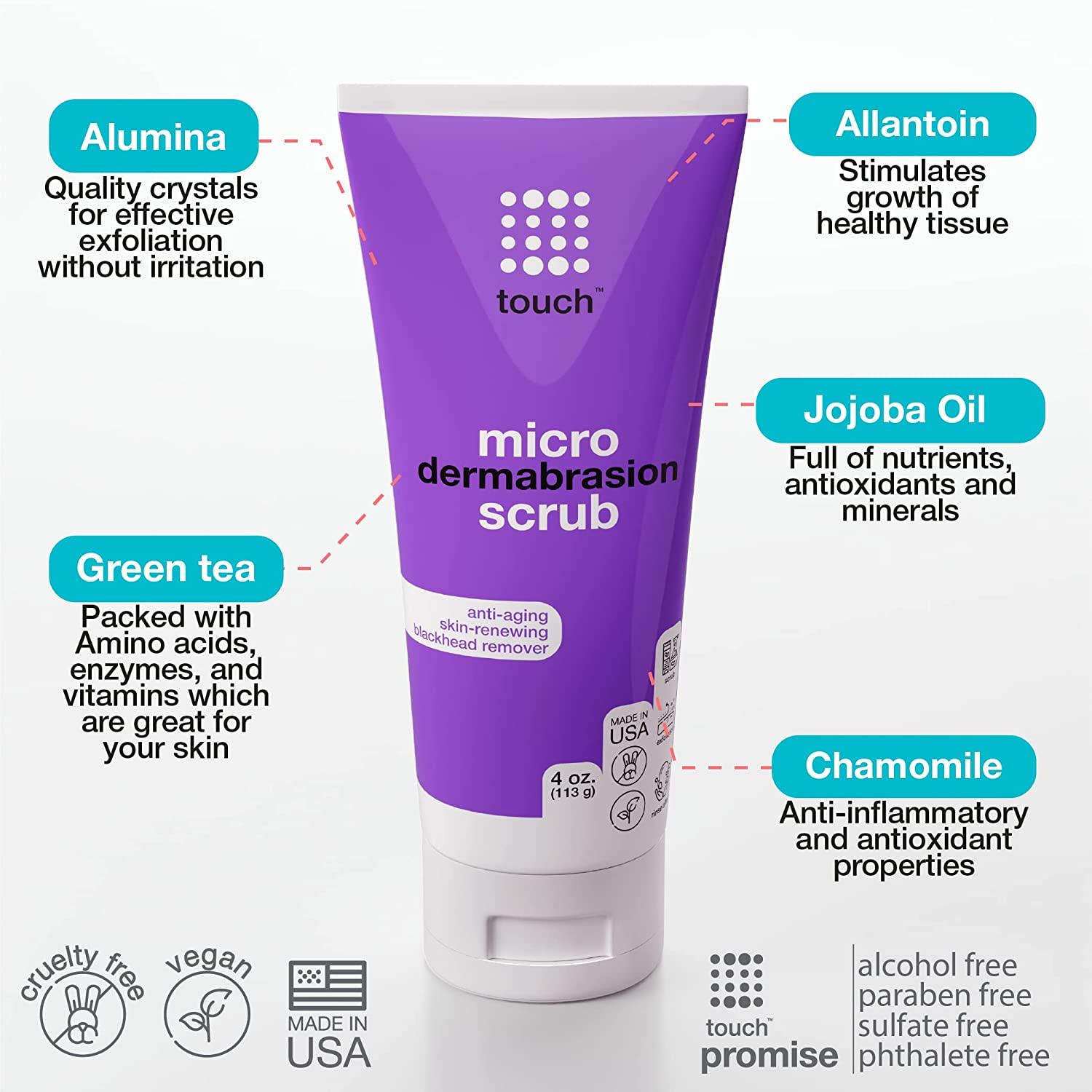 Dermatologist Crystal Microdermabrasion Facial Scrub - Anti-Aging ...