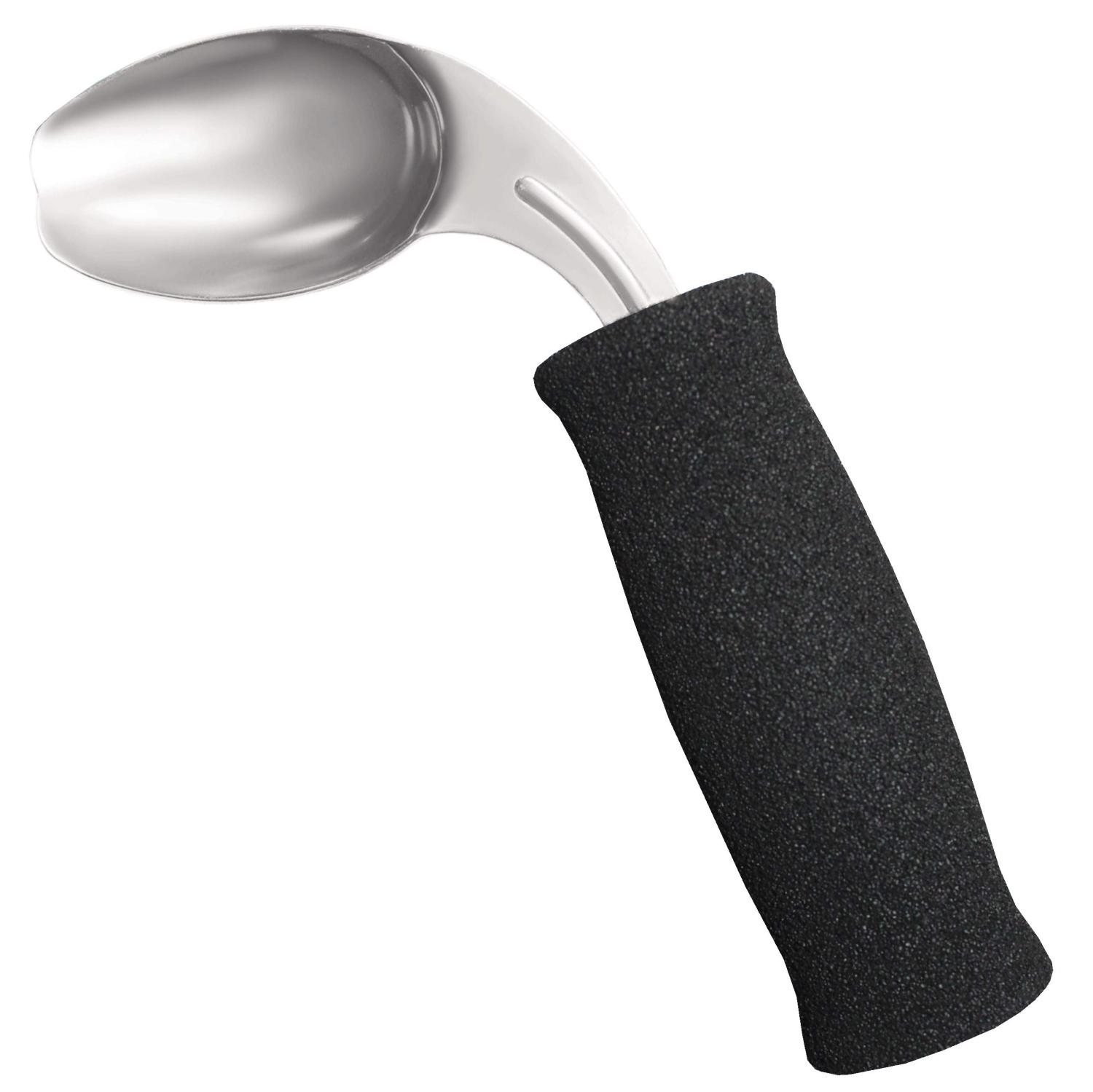Soft Foam Built-Up Handle Offset Spoon Right