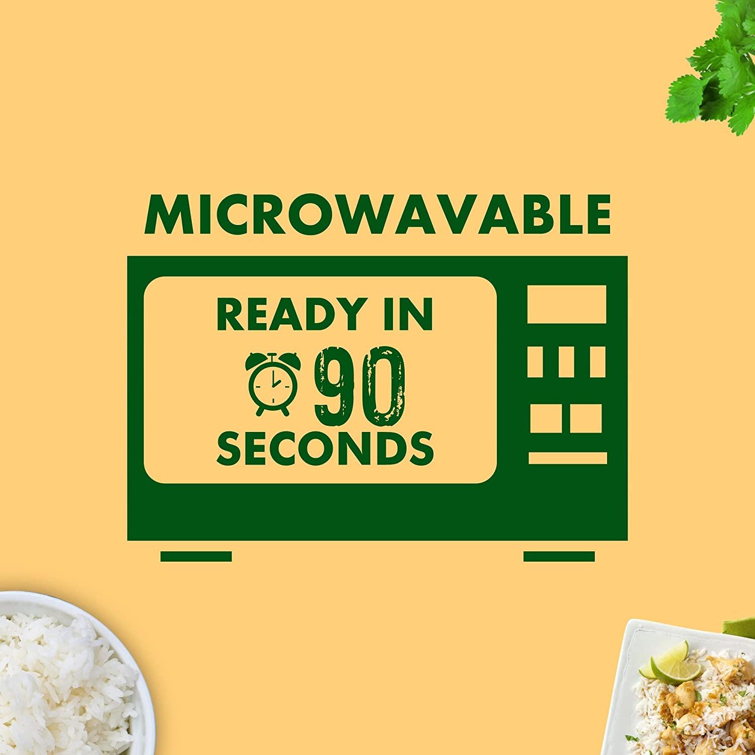 Regal Thai Jasmine Rice Hood & Tray - Ready to Eat in 90 Seconds ...