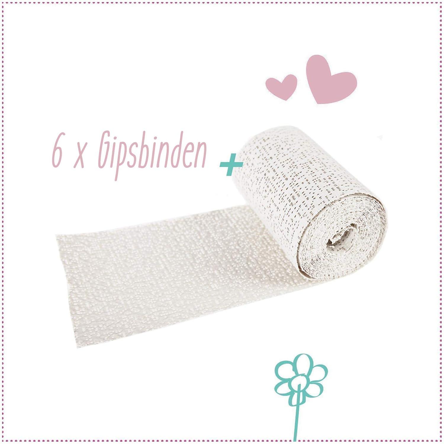 Baby Belly Plaster Cast 3D Complete Set - 24 Pieces with 18m Plaster ...