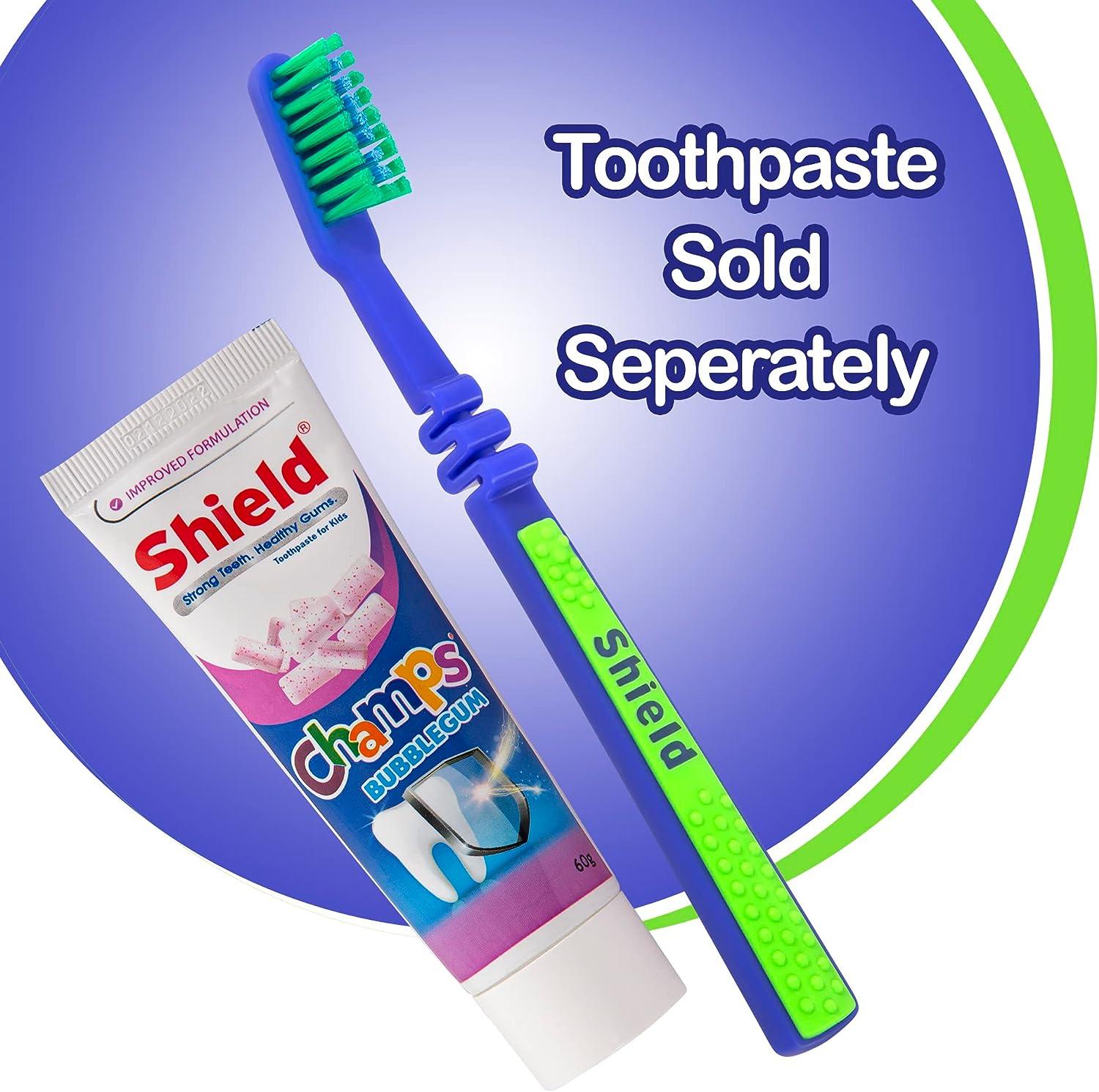 Shield Care Flex Junior Toothbrush - Super Soft Bristles for Maximum ...