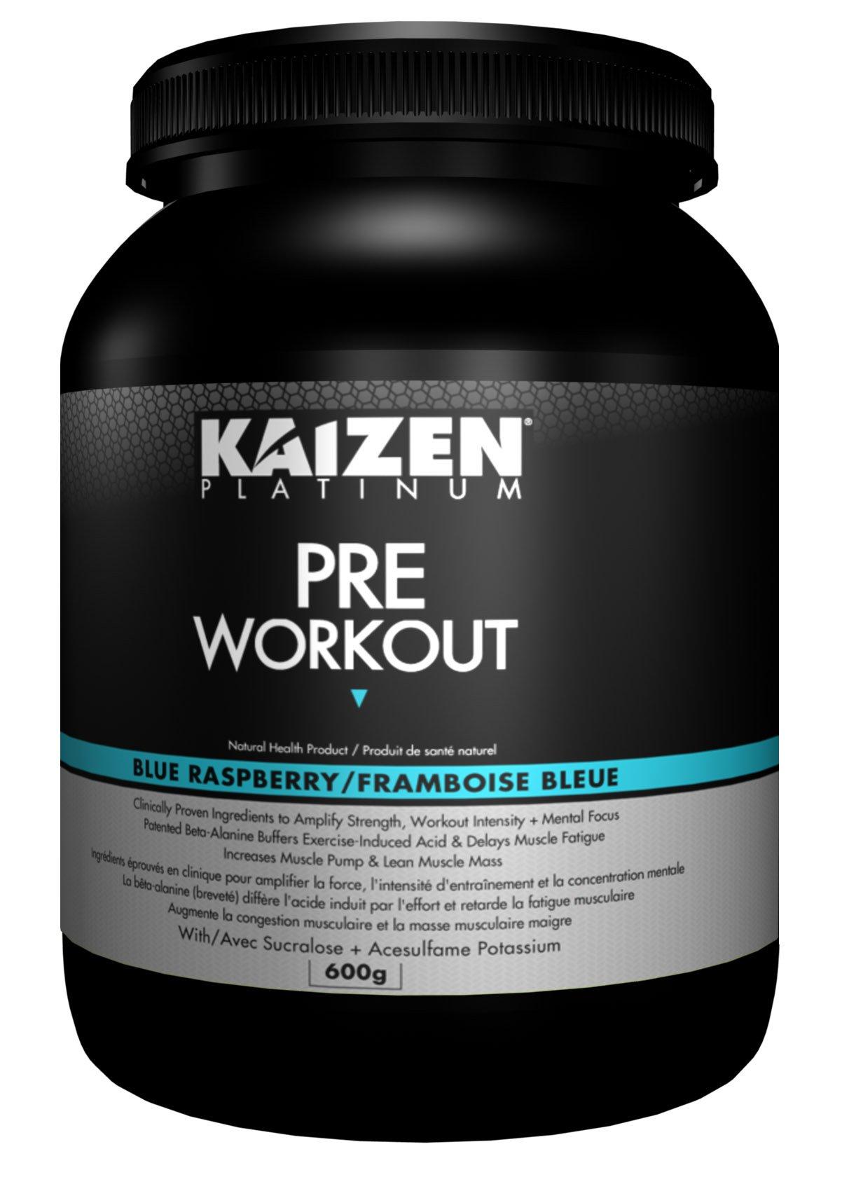 Kaizen Pre-Workout Platinum Blue Raspberry 600 Gram | Buy Now with ...